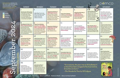 Children’s Activity Calendar: September 2024