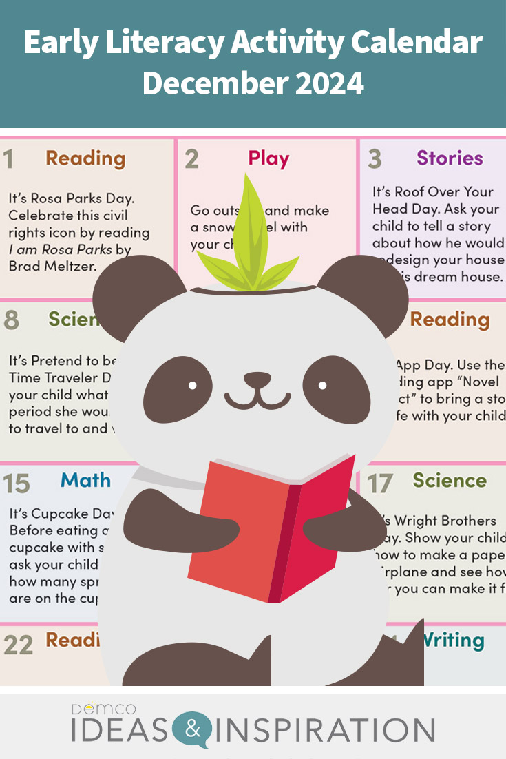 Early Literacy Activities — December 2024: Activities, Books, and More!