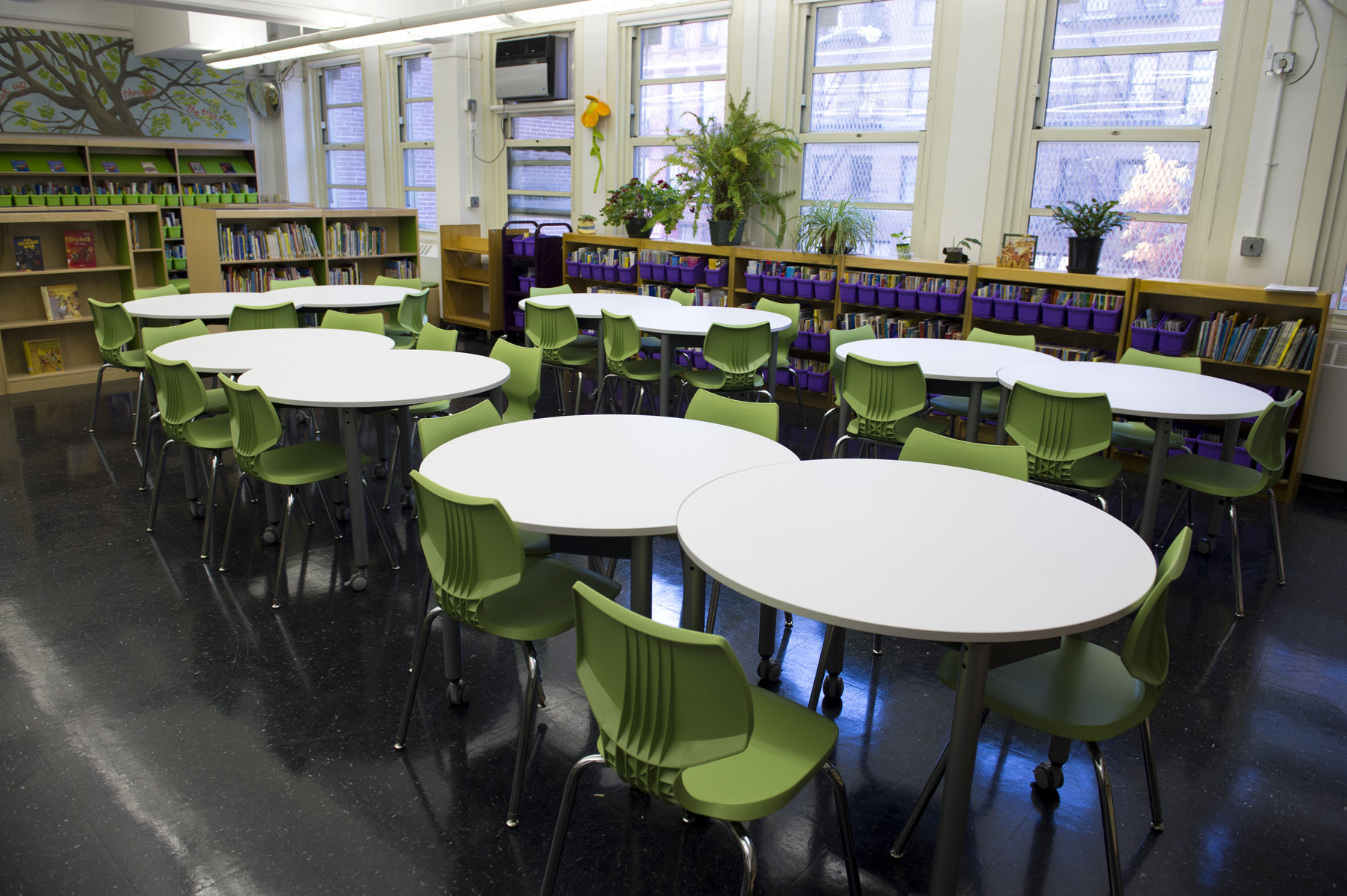 Brooklyn Arbor Elementary School, NY - http://demcointeriors.com