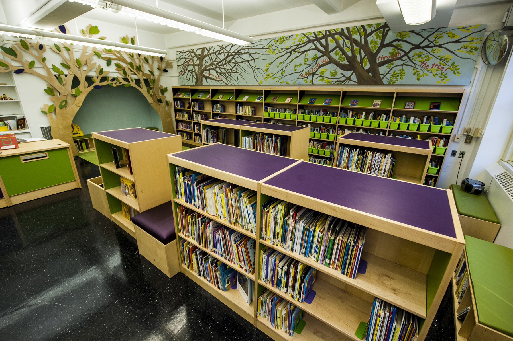 Brooklyn Arbor Elementary School, NY - http://demcointeriors.com