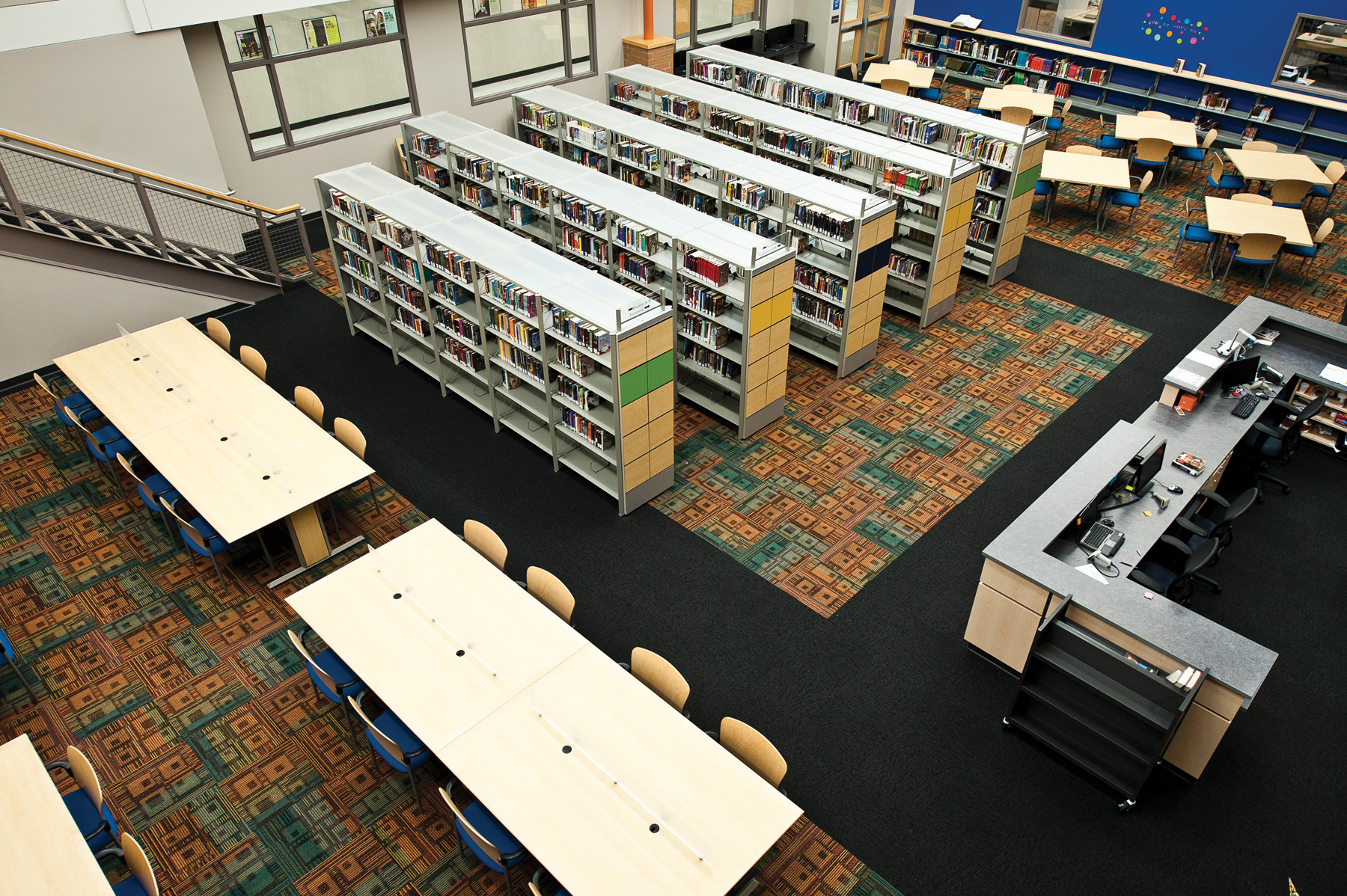 Clark-Pleasant Middle School, IN - http://demcointeriors.com