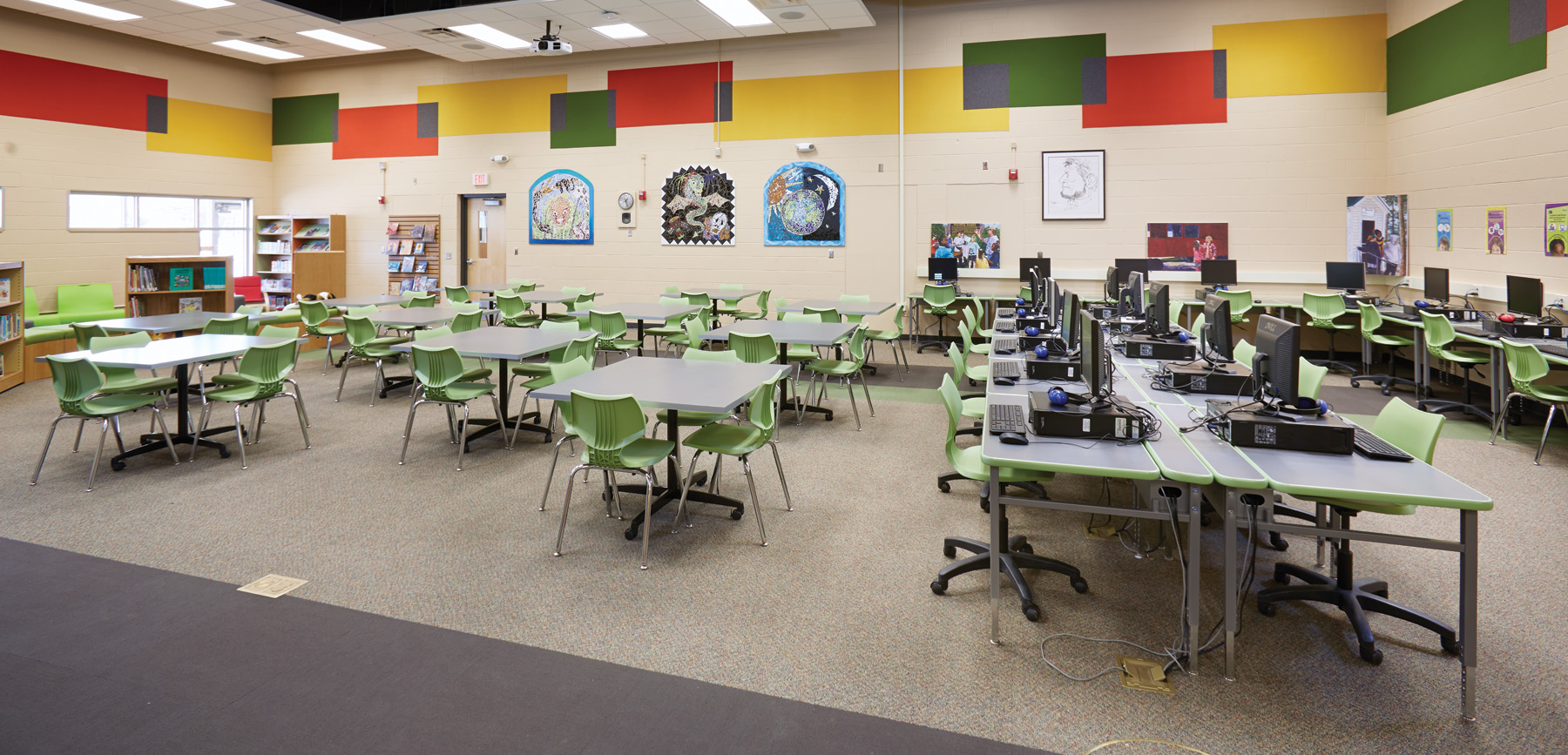 Abraham Lincoln Elementary School, WI - http://demcointeriors.com