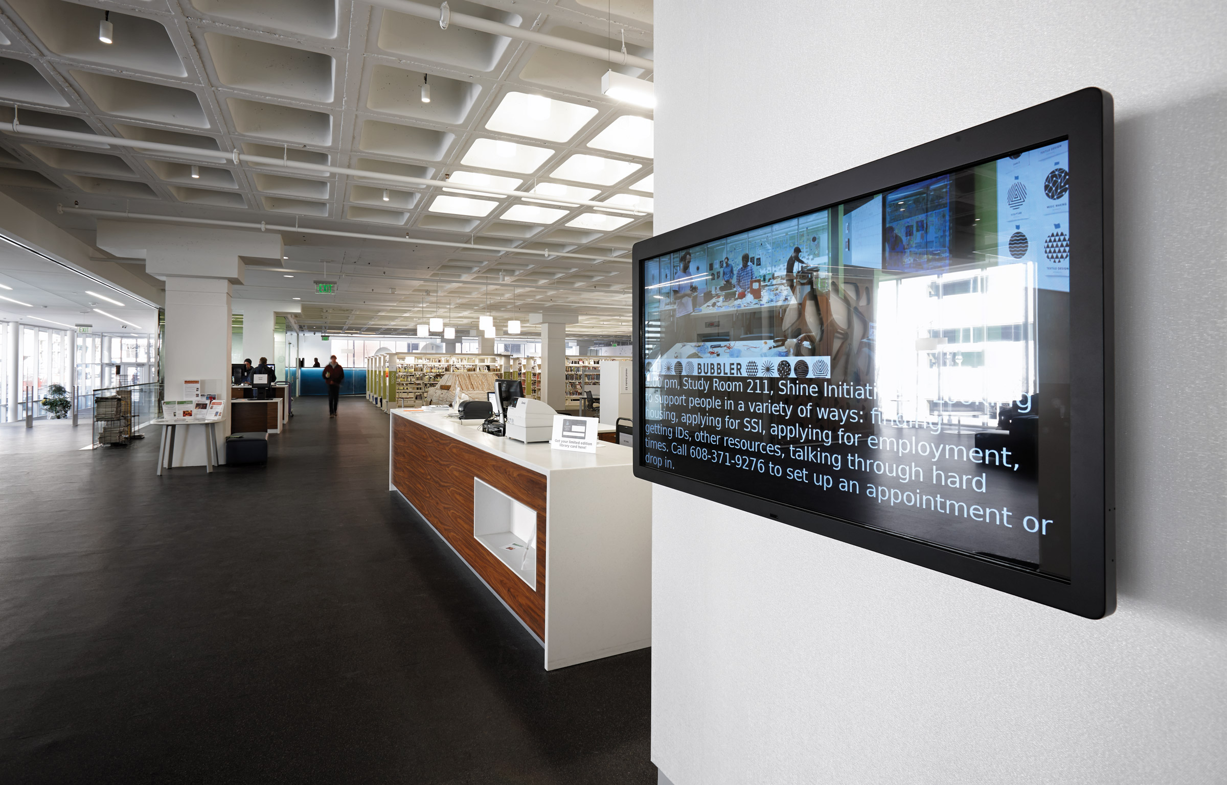 Madison Central Library, WI - http://demcointeriors.com