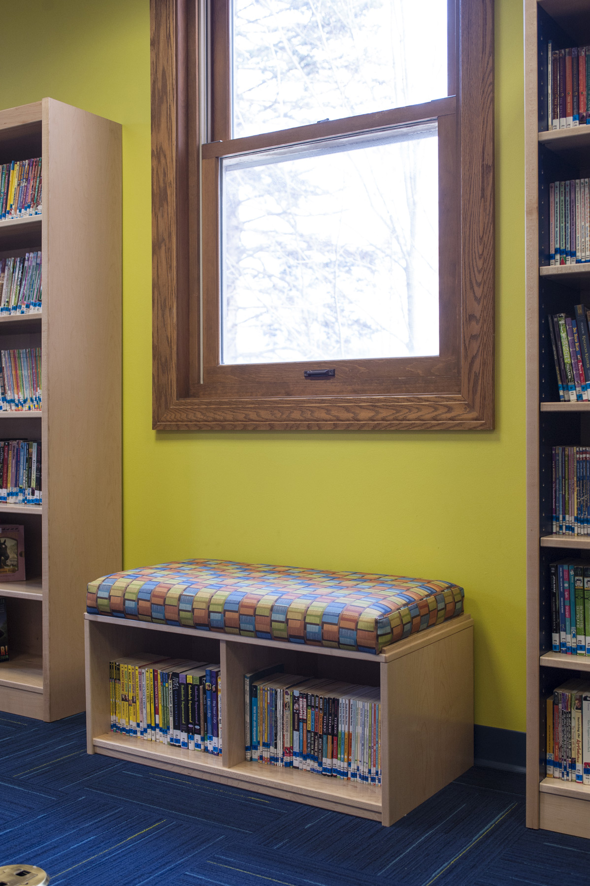 Joshua Hyde Public Library, MA - http://demcointeriors.com