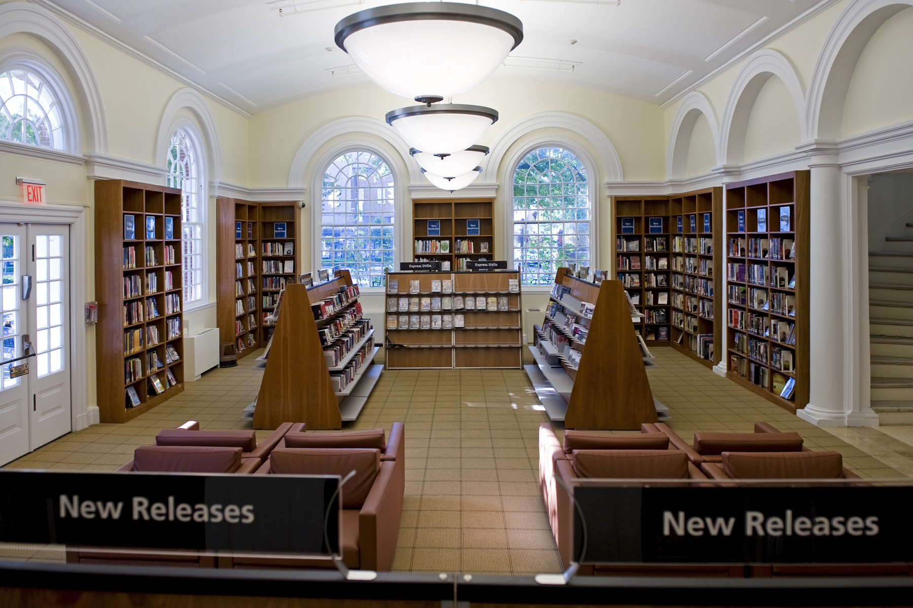 Ferguson Public Library, CT - http://demcointeriors.com