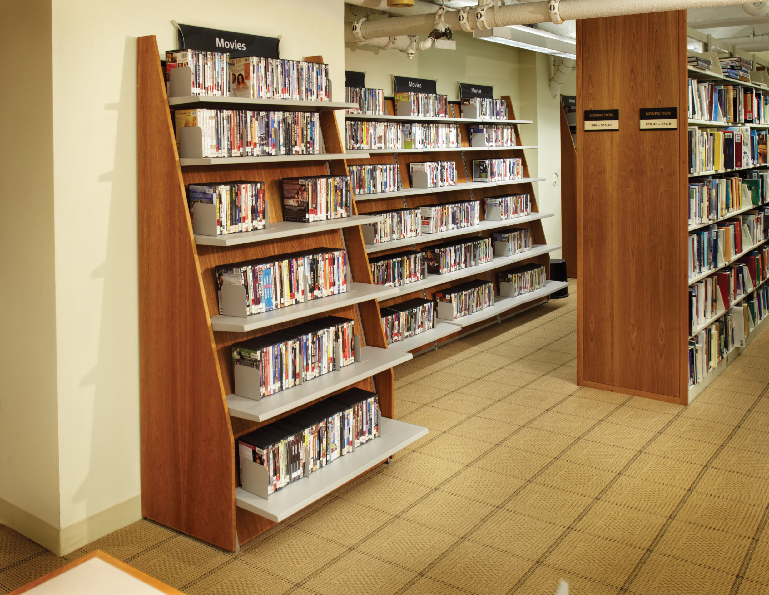 Ferguson Public Library, CT - http://demcointeriors.com