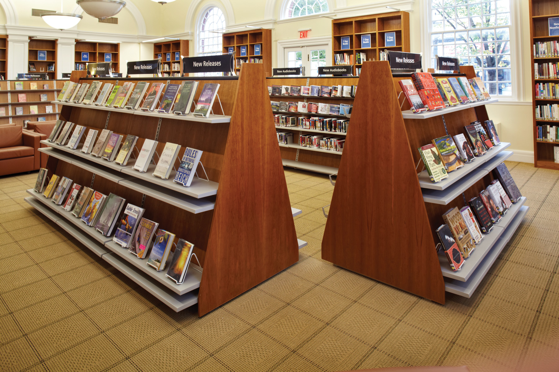 Ferguson Public Library, CT - http://demcointeriors.com