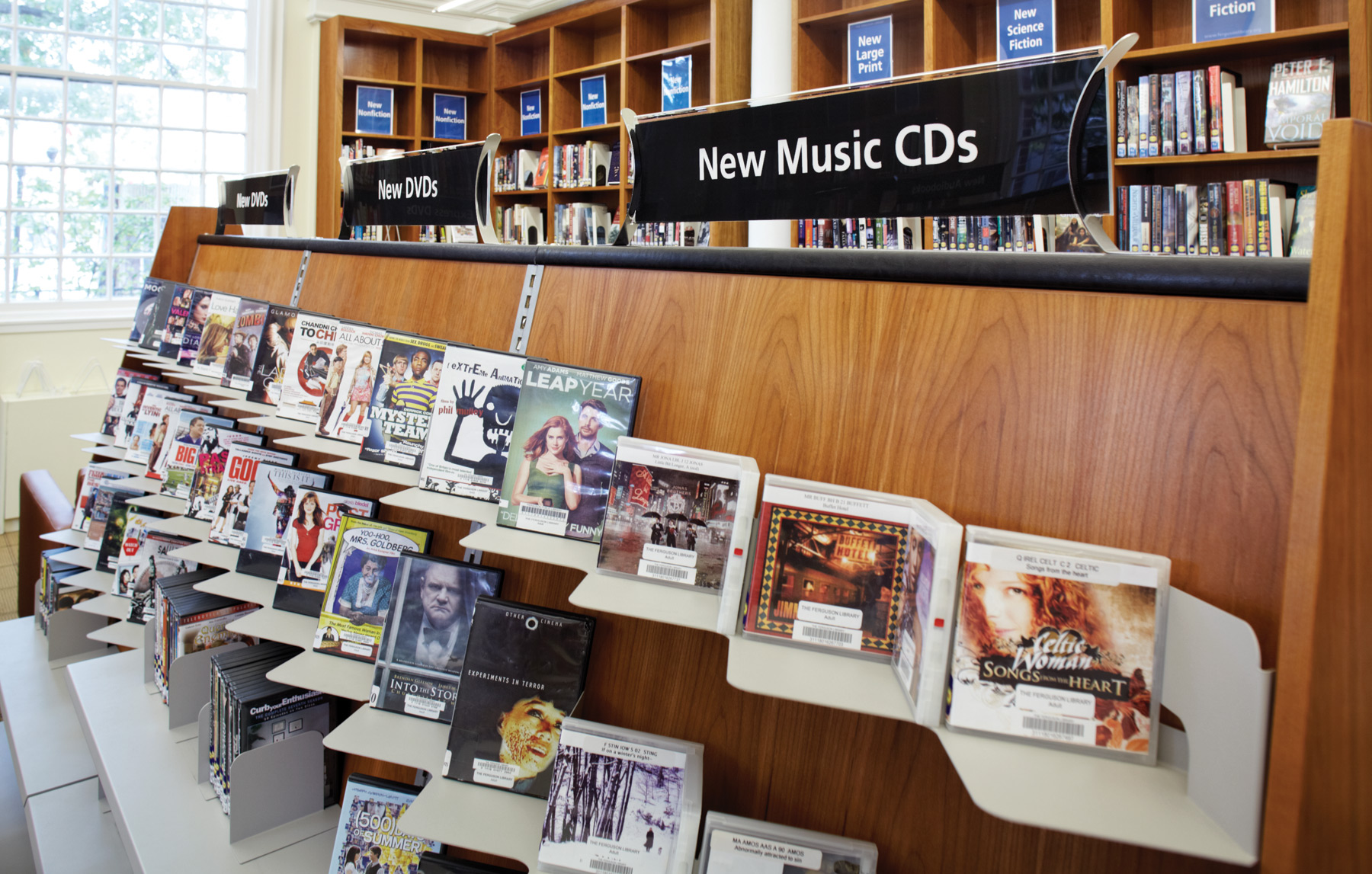 Ferguson Public Library, CT - http://demcointeriors.com