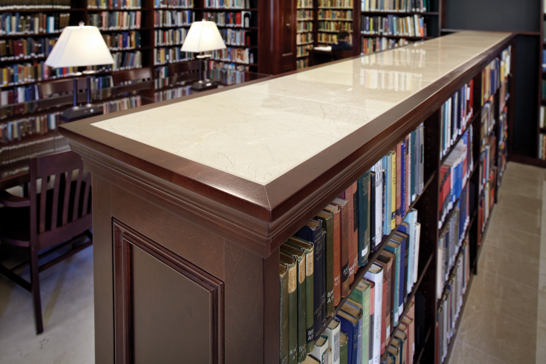 Iona College, Ryan Library, NY - http://demcointeriors.com