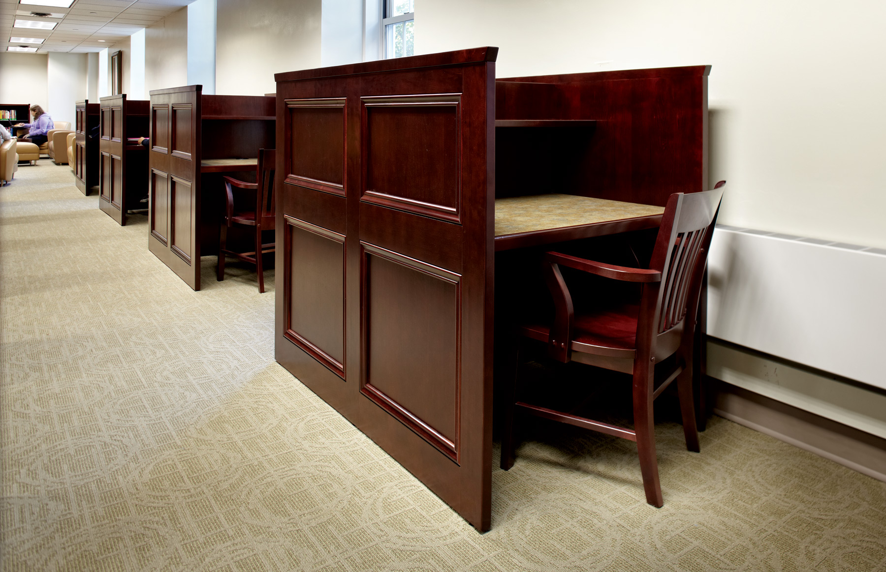 Iona College, Ryan Library, NY - http://demcointeriors.com