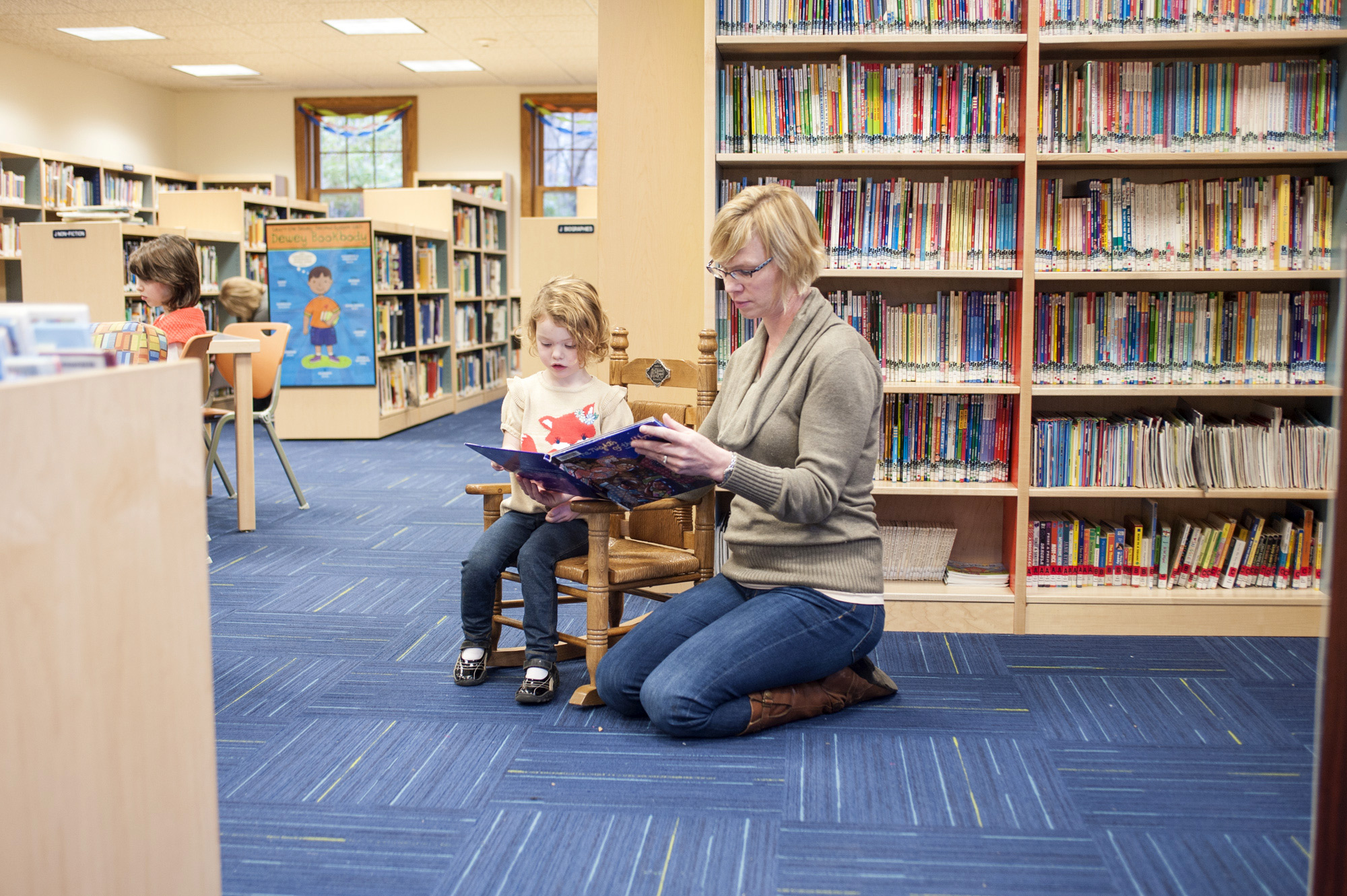 Joshua Hyde Public Library, MA - http://demcointeriors.com