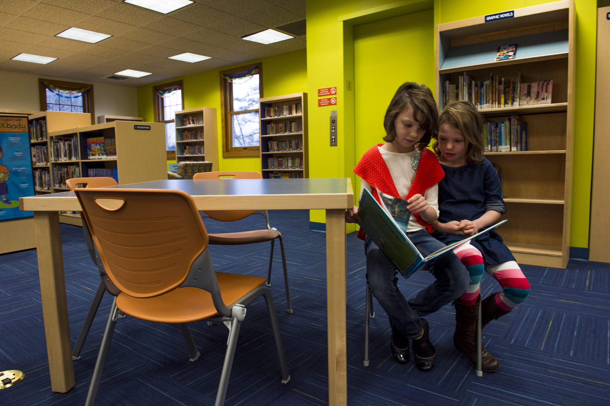 Joshua Hyde Public Library, MA - http://demcointeriors.com