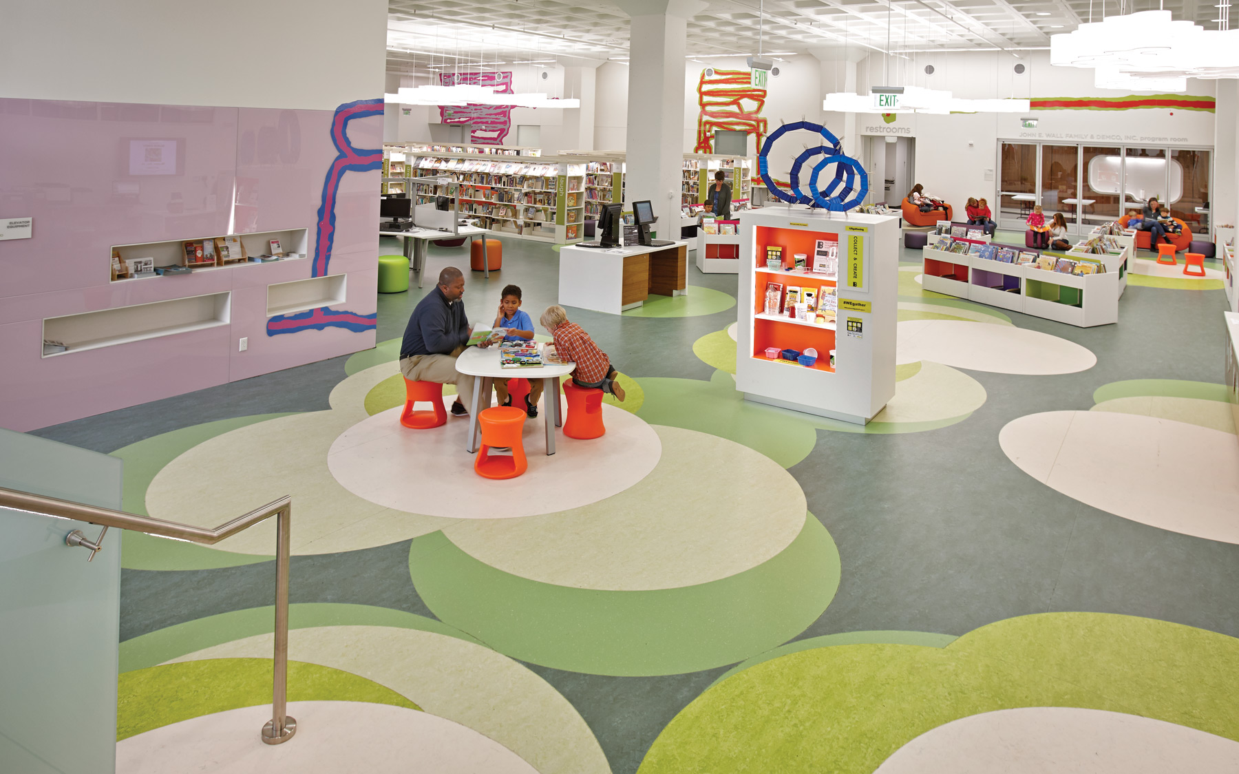 Madison Central Library, WI - http://demcointeriors.com