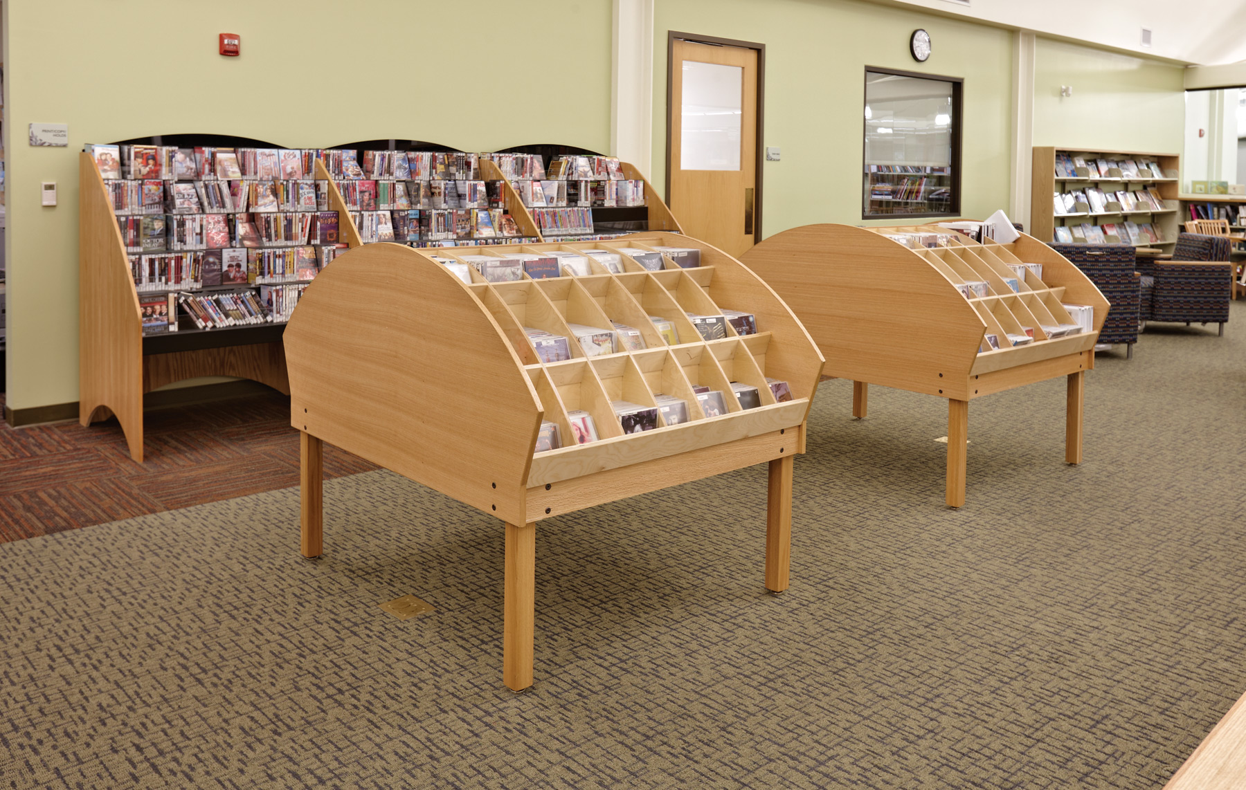 San Diego County Library, Ramona Branch, CA - http://demcointeriors.com