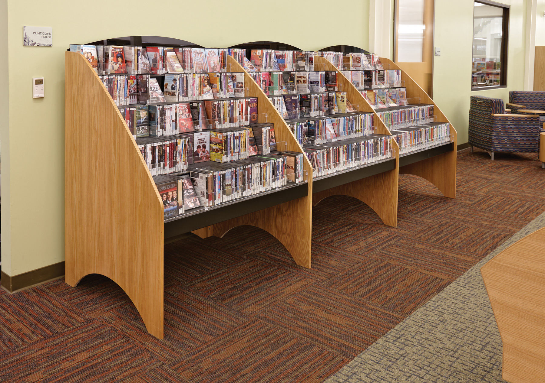 San Diego County Library, Ramona Branch, CA - http://demcointeriors.com