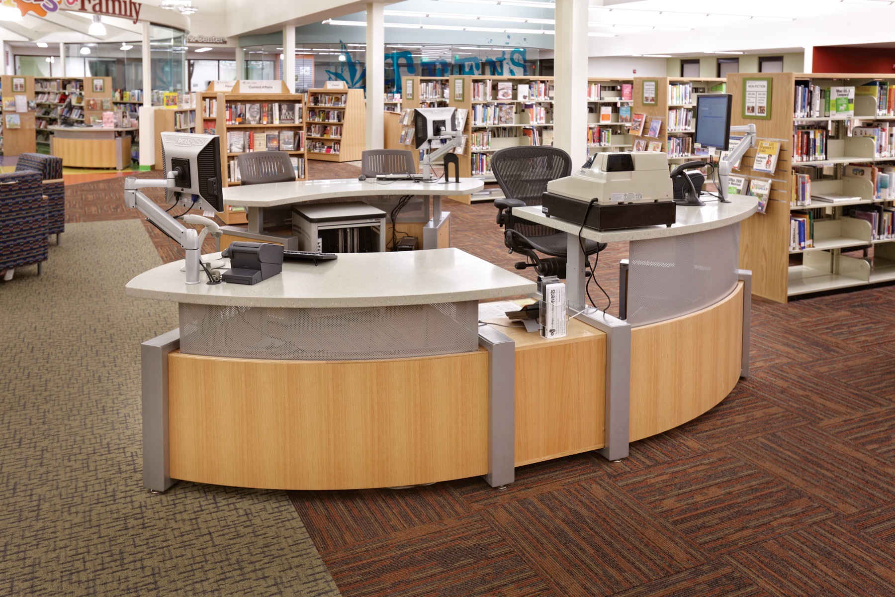 San Diego County Library, Ramona Branch, CA - http://demcointeriors.com