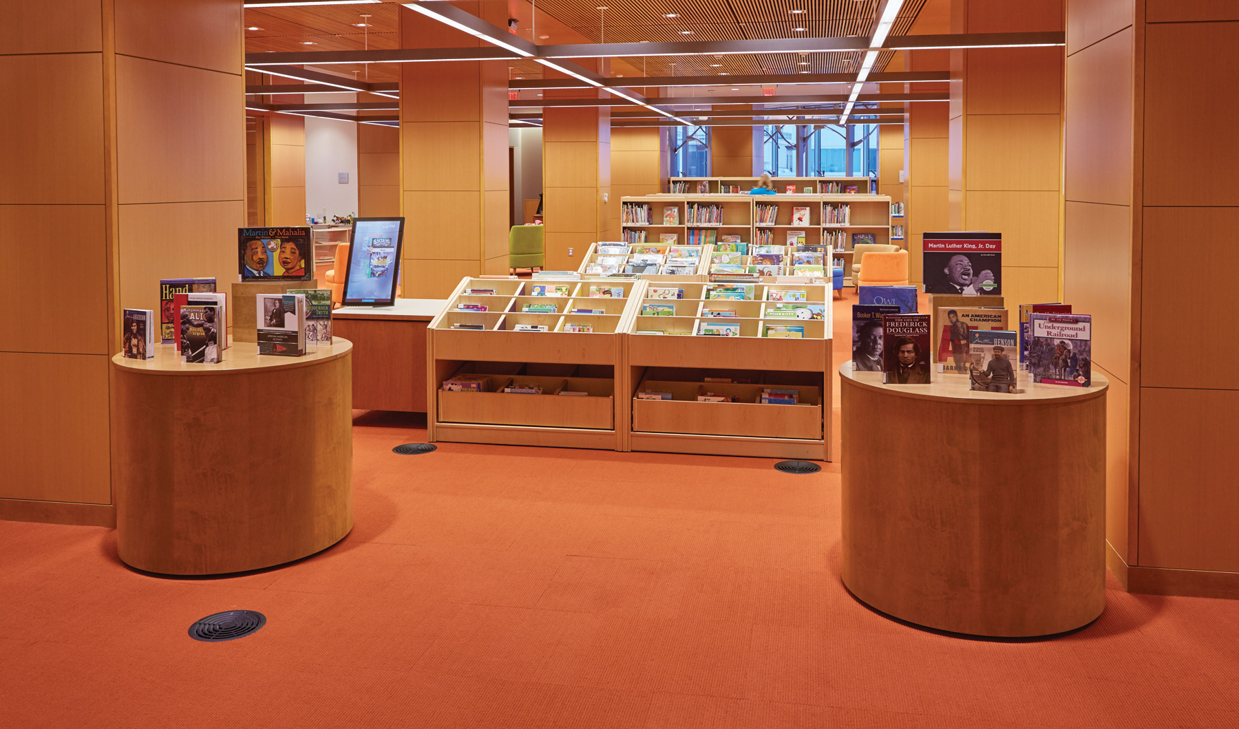 Slover Library, VA - http://demcointeriors.com