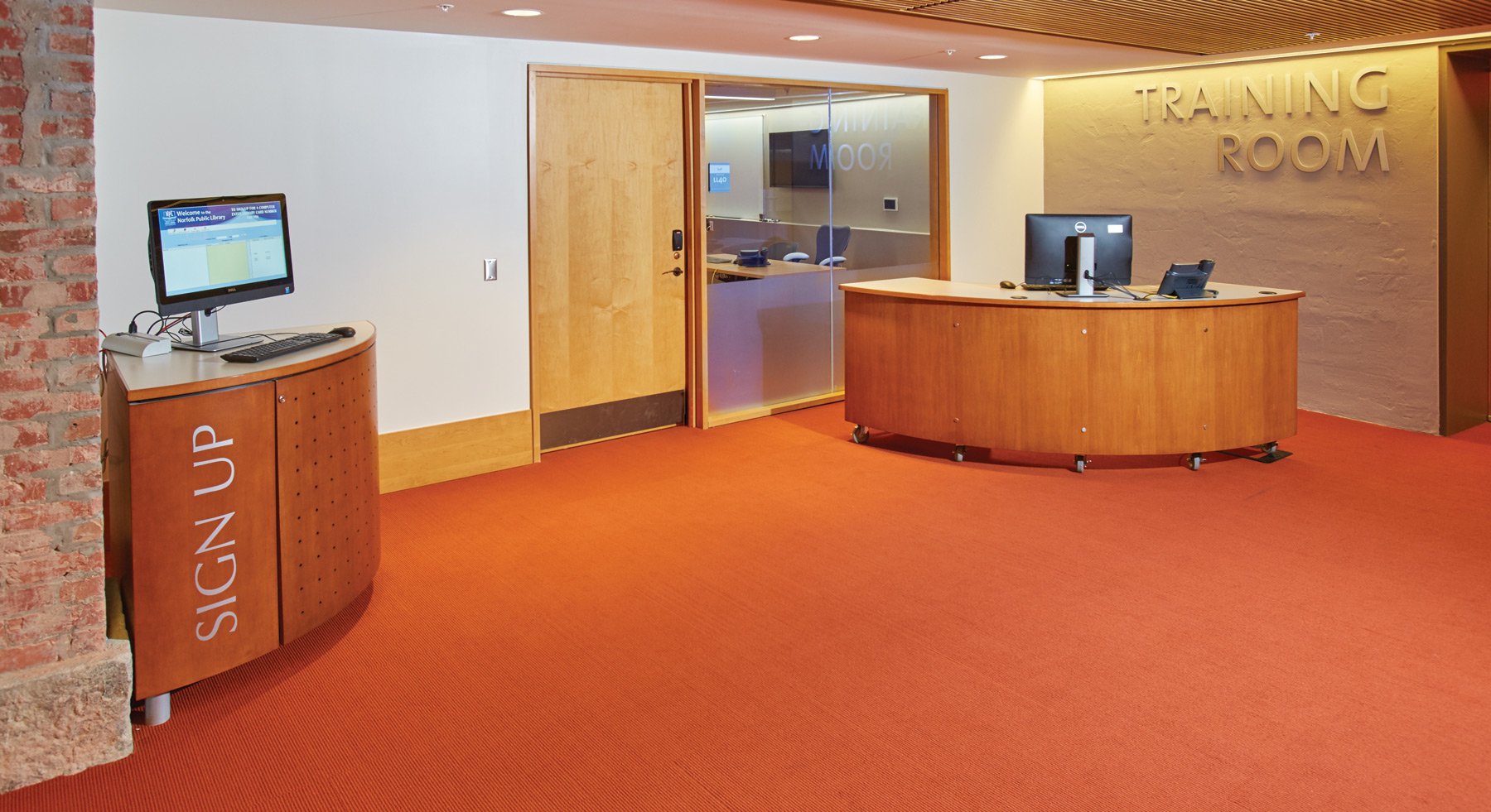 Slover Library, VA - http://demcointeriors.com