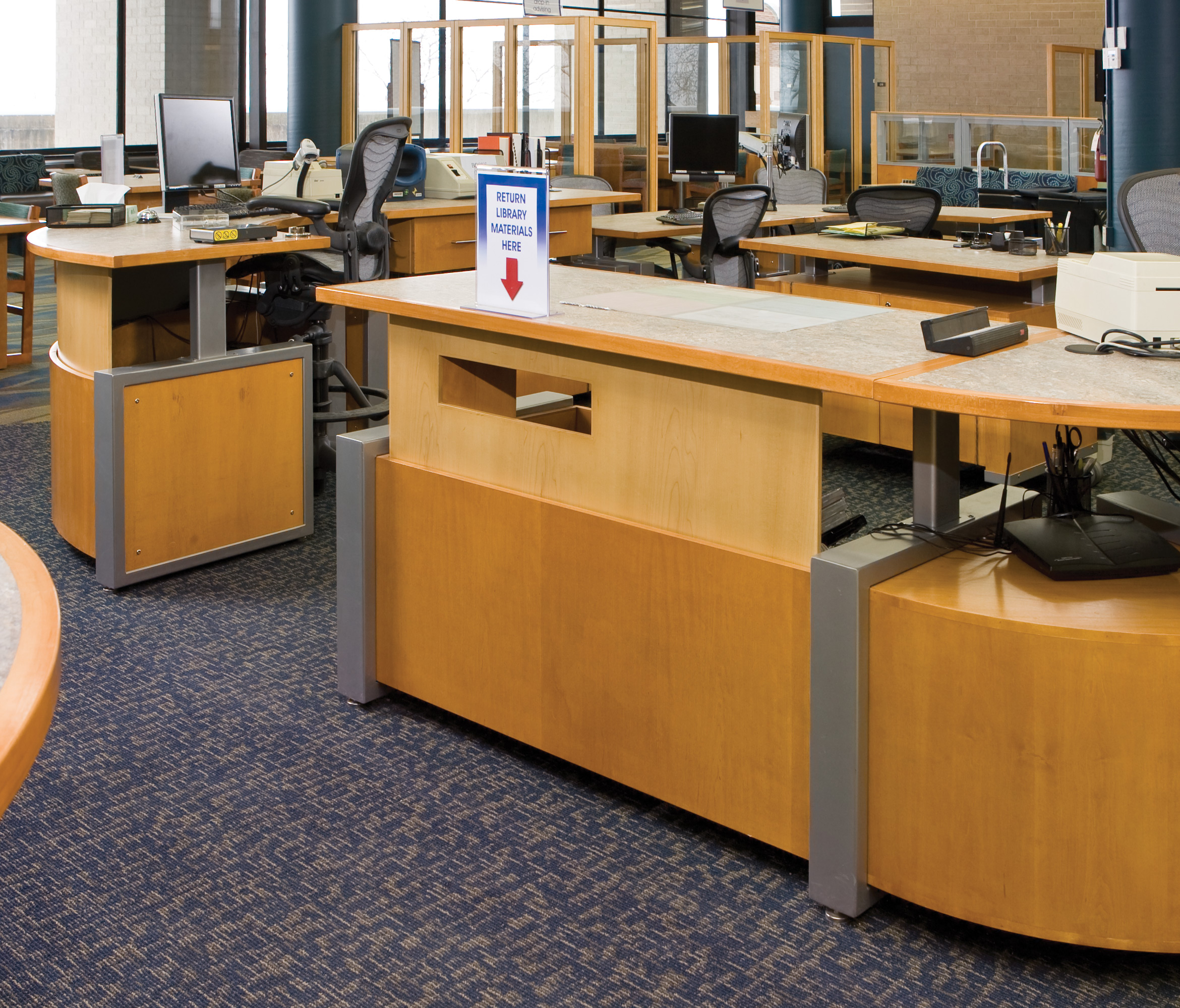 UW-Madison, Helen C. White Library, WI - http://demcointeriors.com