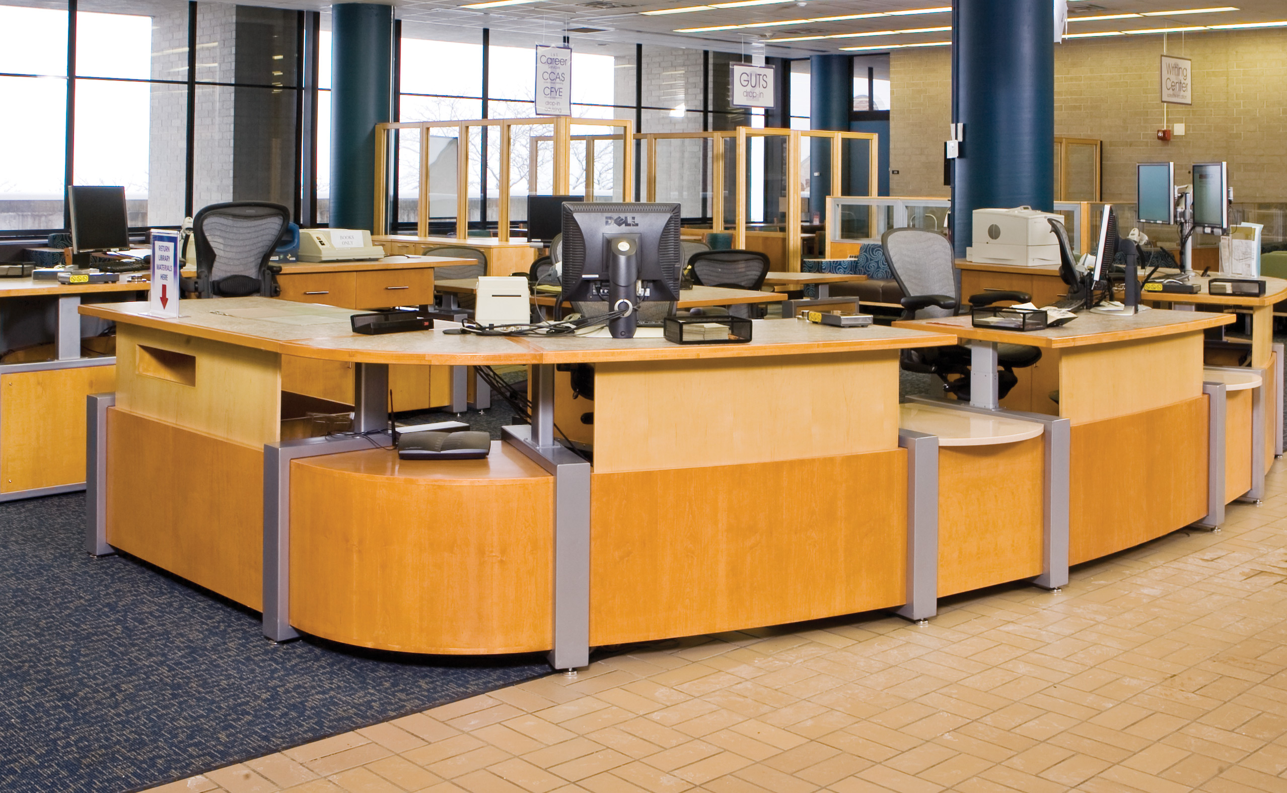 UW-Madison, Helen C. White Library, WI - http://demcointeriors.com