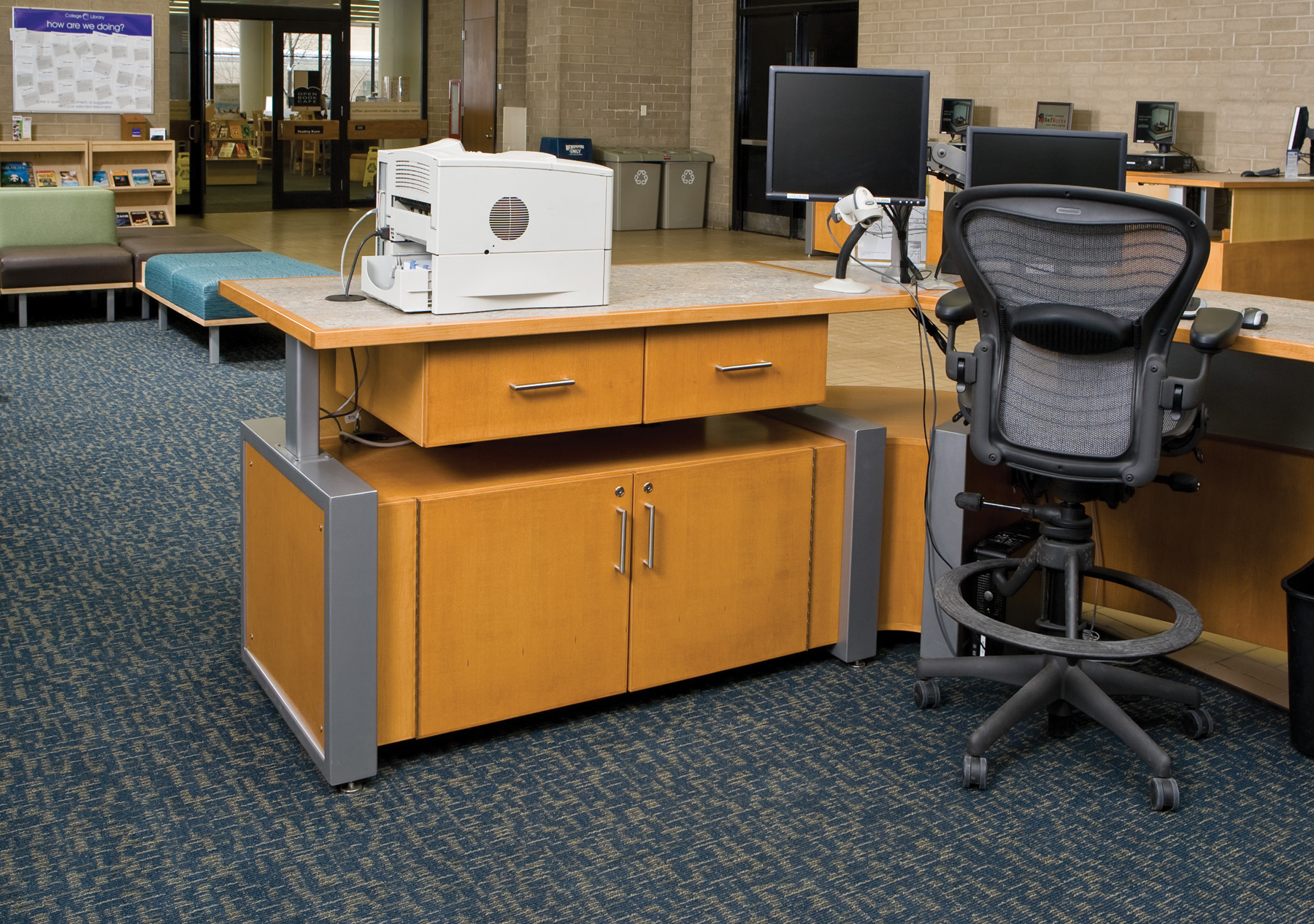 UW-Madison, Helen C. White Library, WI - http://demcointeriors.com