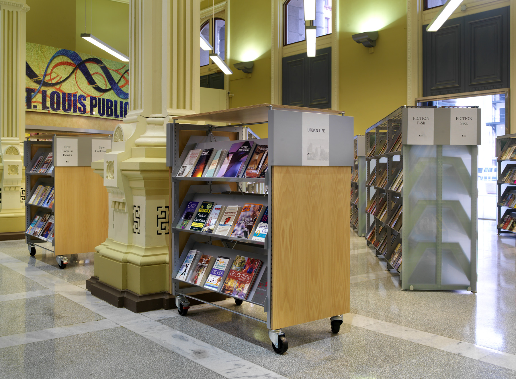St. Louis Public Library, MO - http://demcointeriors.com