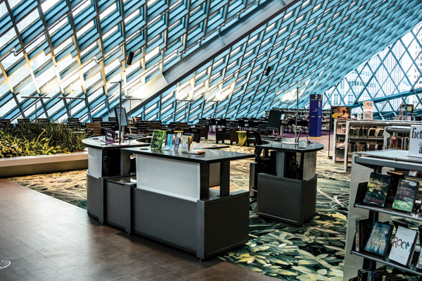 Seattle Public Library, WA - http://demcointeriors.com