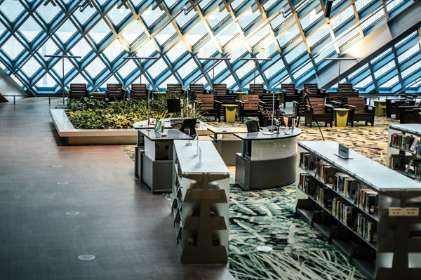 Seattle Public Library, WA - http://demcointeriors.com