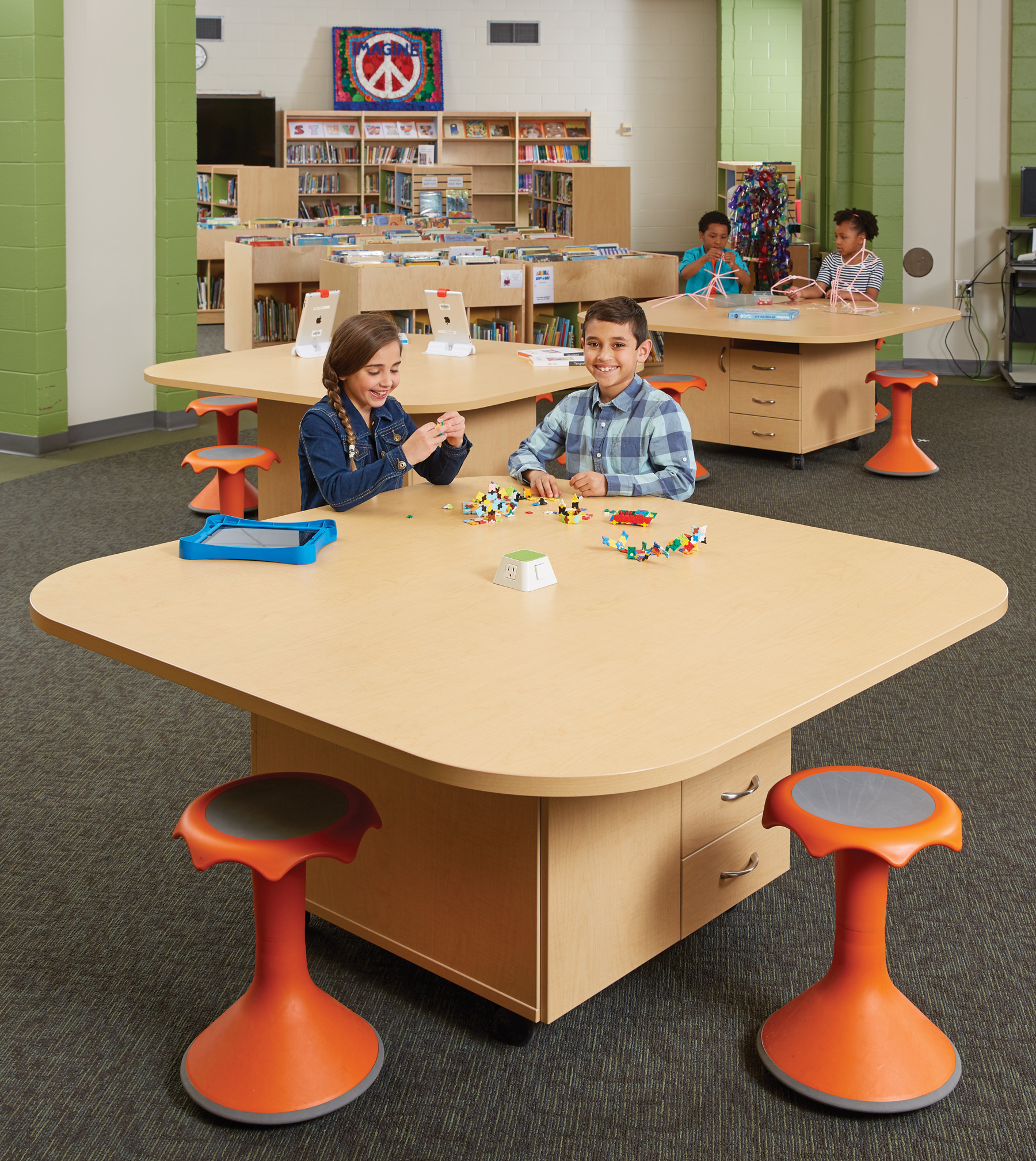 Mobile Furniture & Flexibility Add Up for a School