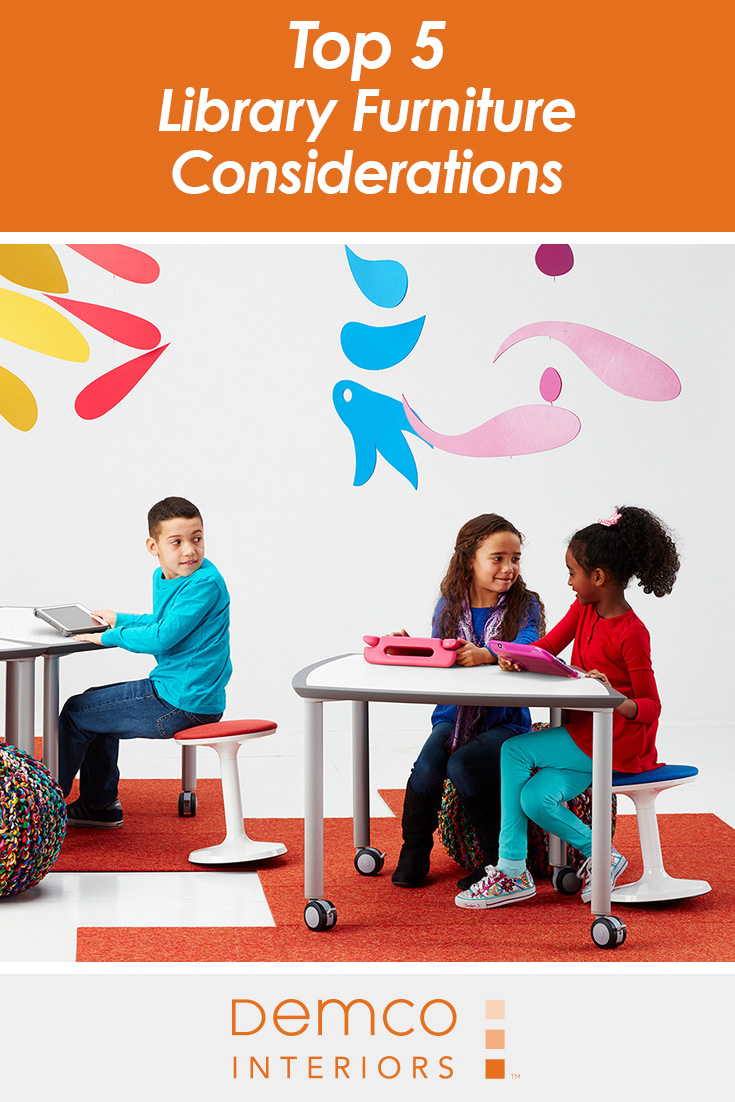 Top 5 Library Furniture Considerations
