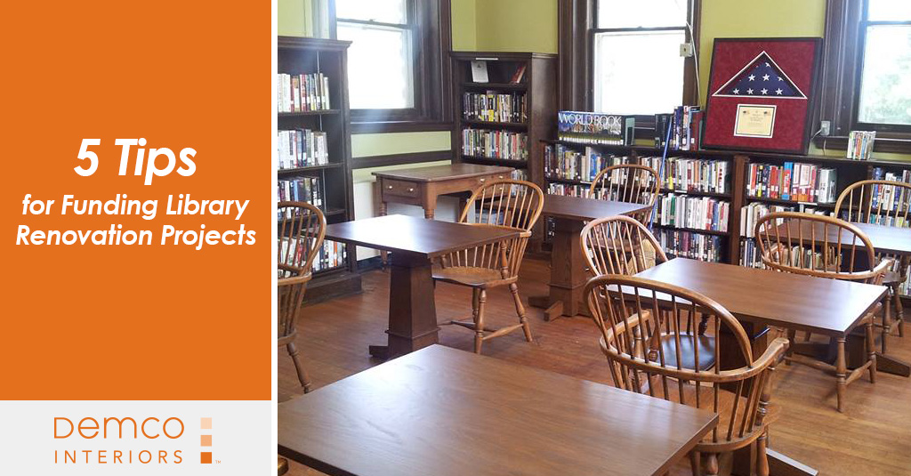 5 Tips for Funding Library Renovation Projects