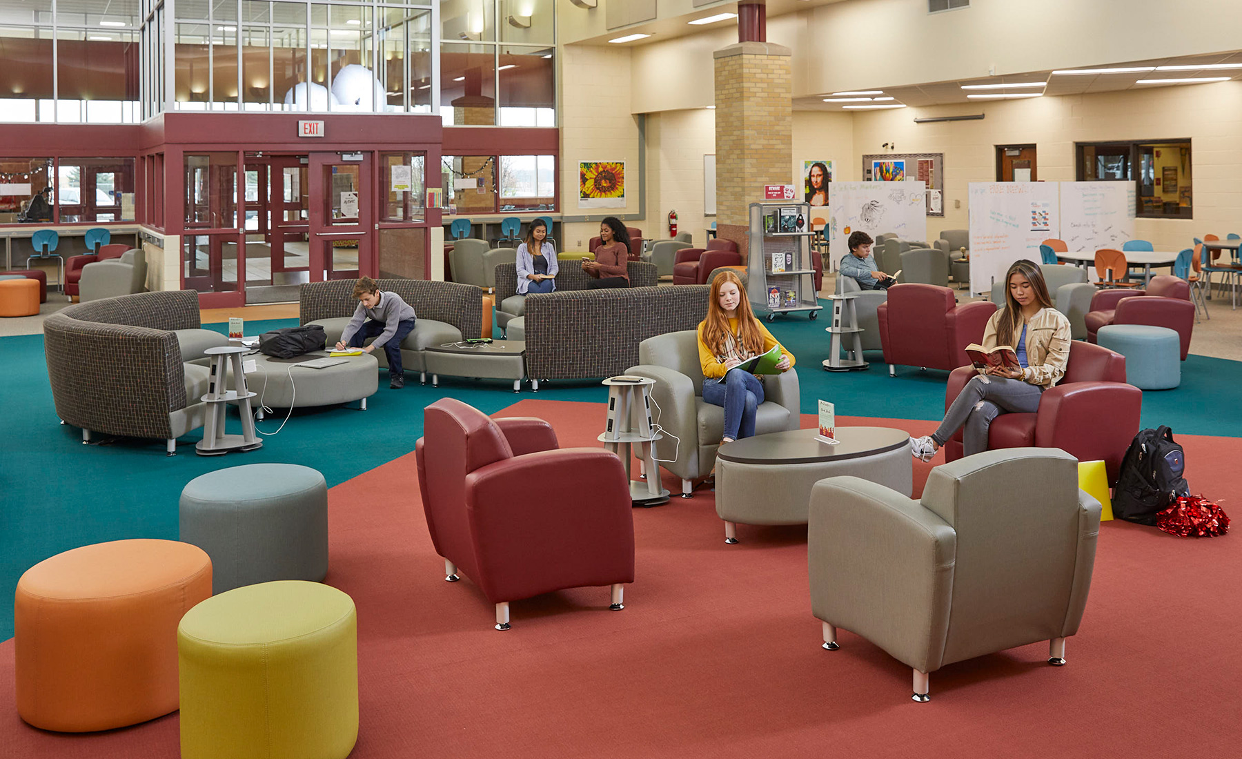 Library Learning Center Renovation: Badger High School, WI