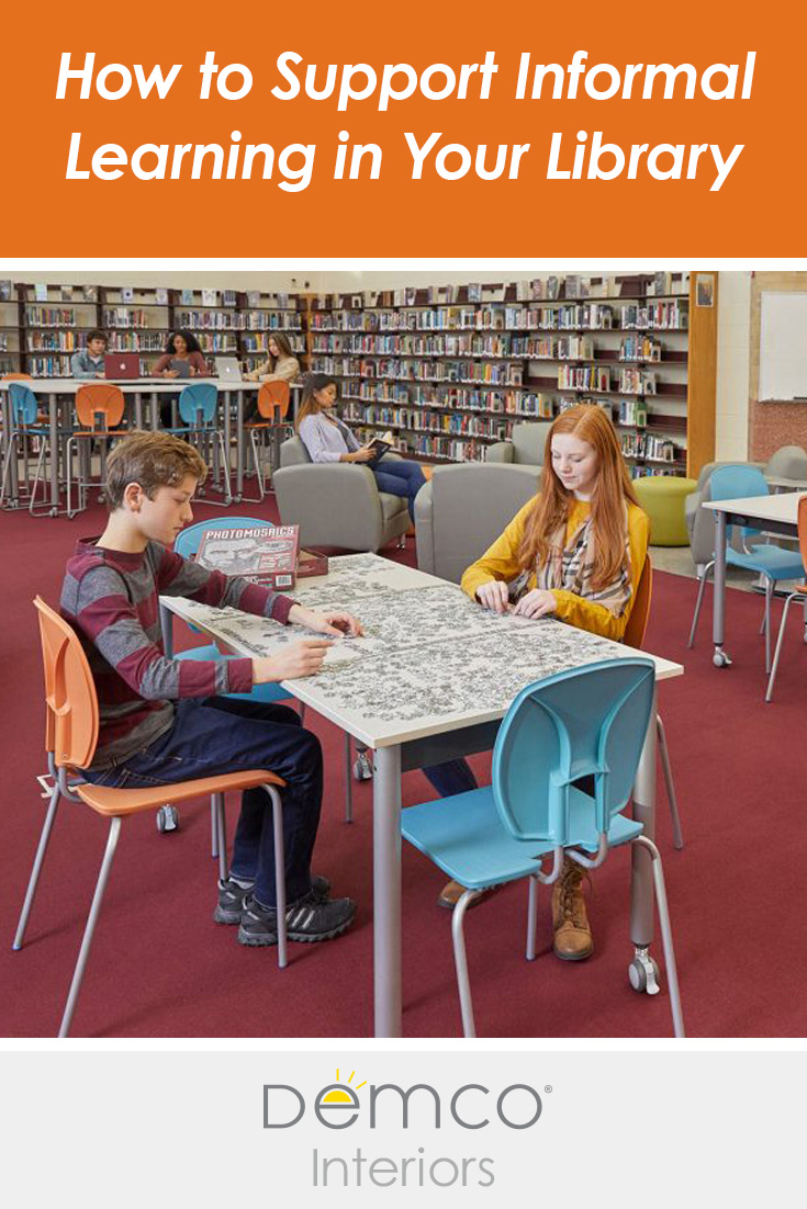 How Library Spaces, Furniture, and Technology Support Informal Learning