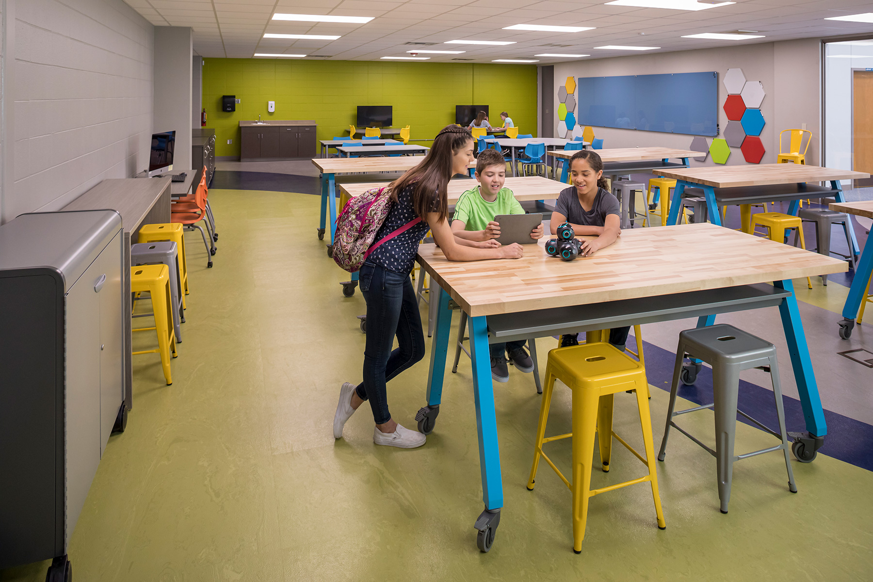 Bay View Middle School’s Library and Makerspace Redesign