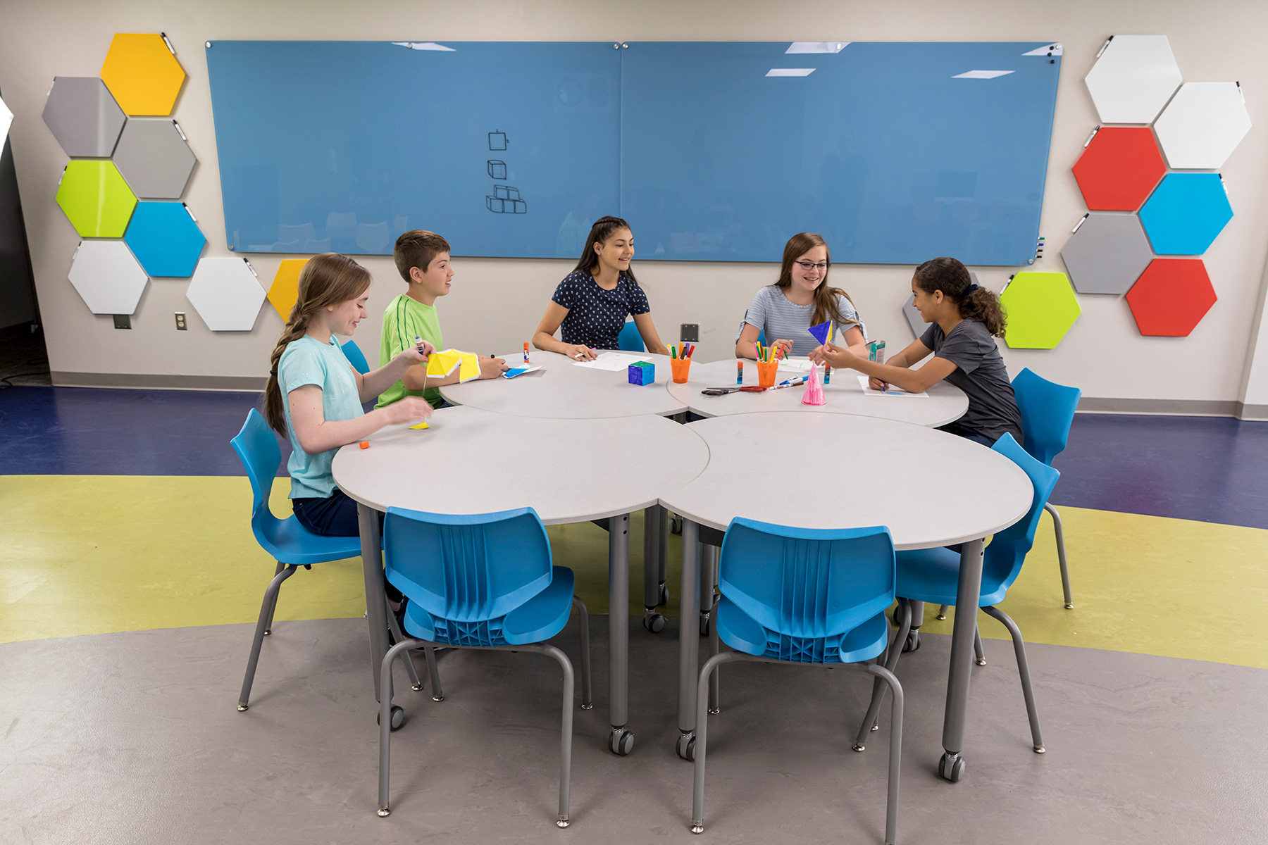 Bay View Middle School’s Library and Makerspace Redesign