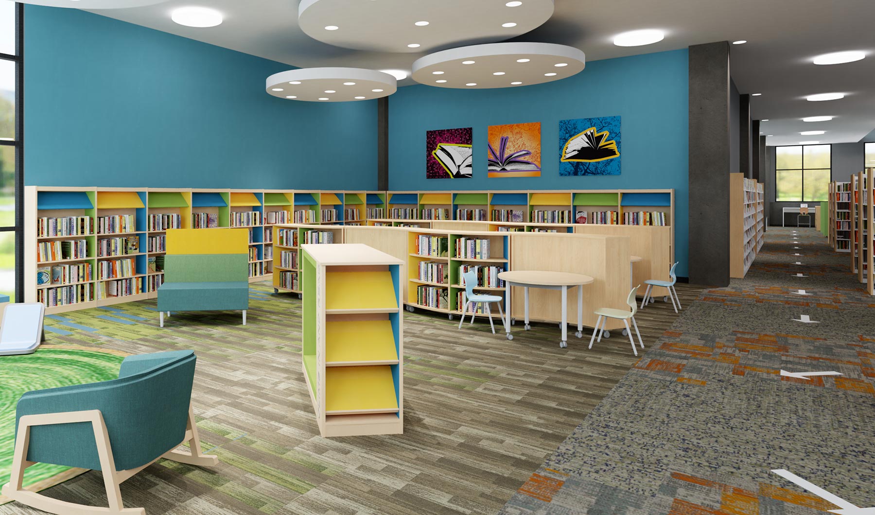 View These Social Distancing Public Library Designs
