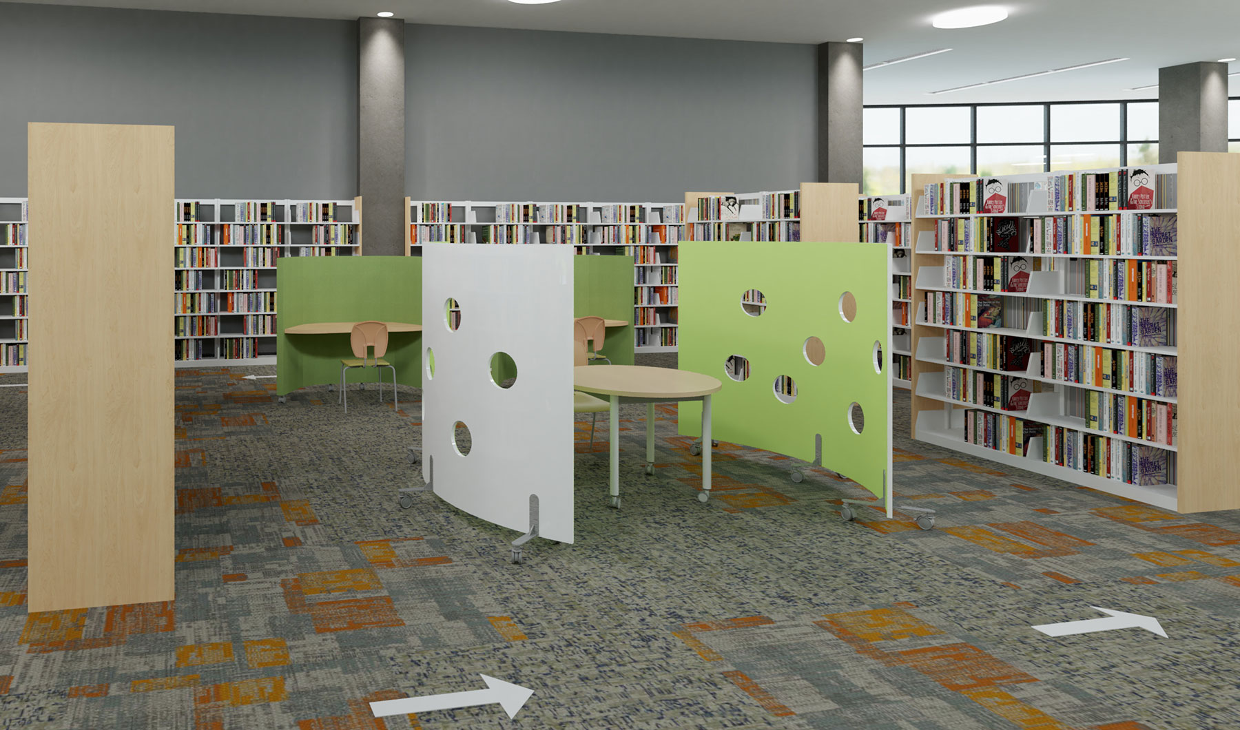 View These Social Distancing Public Library Designs