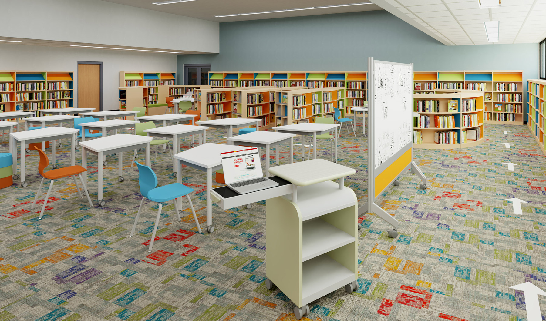 View School Spaces Designed for Social Distancing