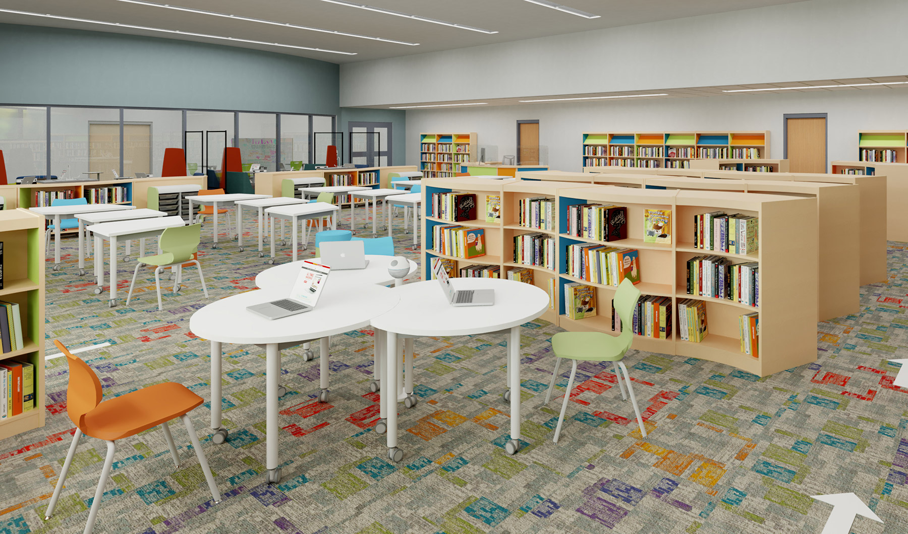 View School Spaces Designed for Social Distancing