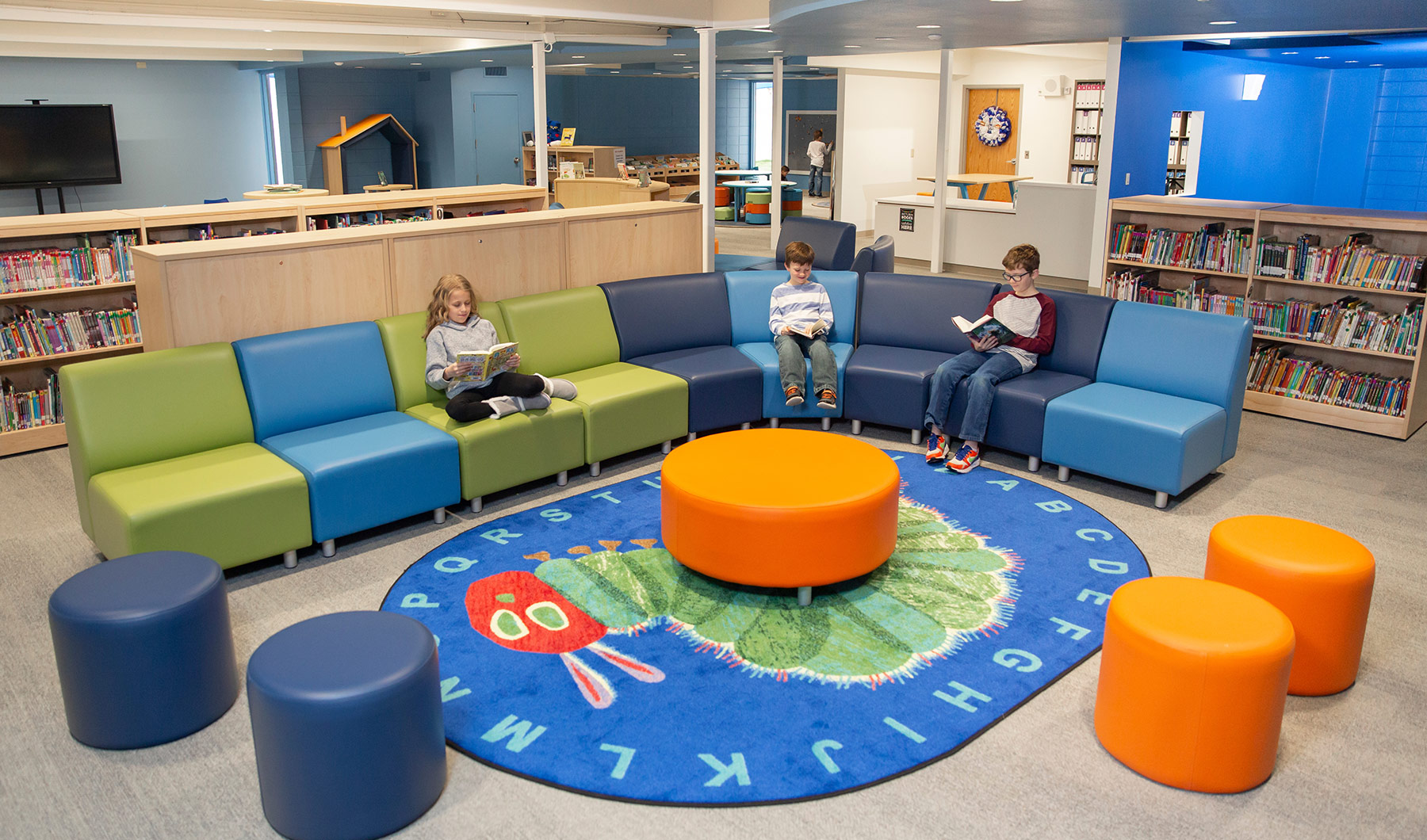 Elementary Library Redesign: Hawkins Independent School District, TX