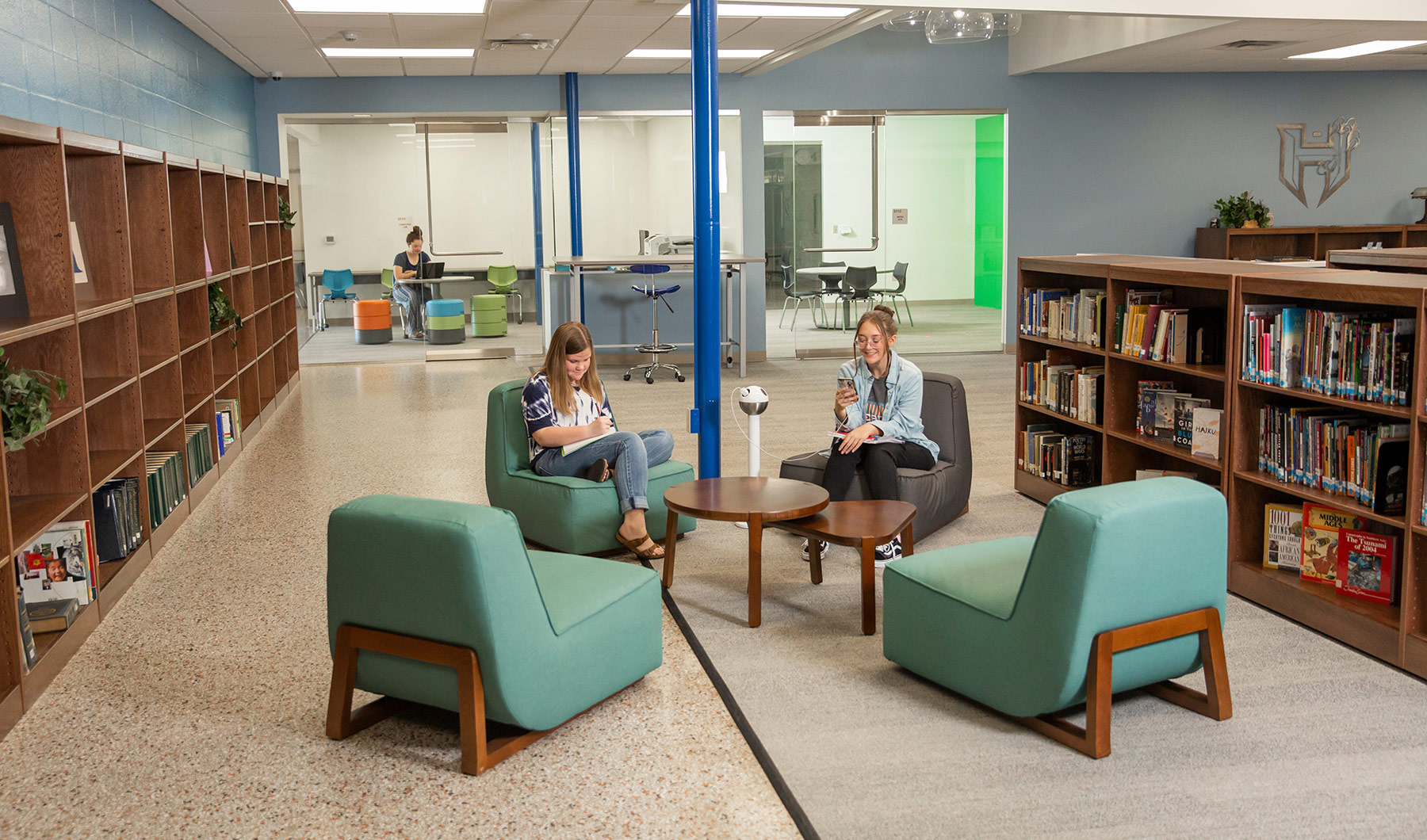 Elementary Library Redesign: Hawkins Independent School District, TX
