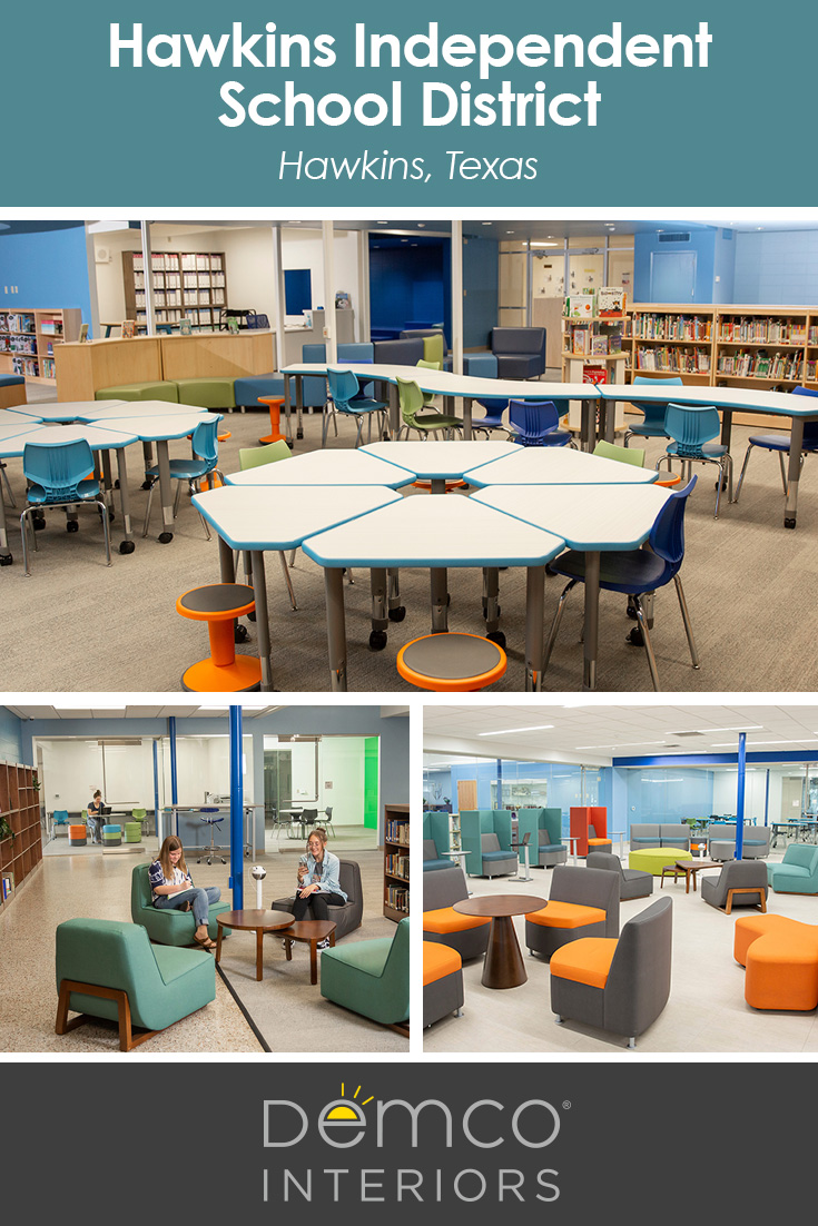 Elementary Library Redesign: Hawkins Independent School District, TX