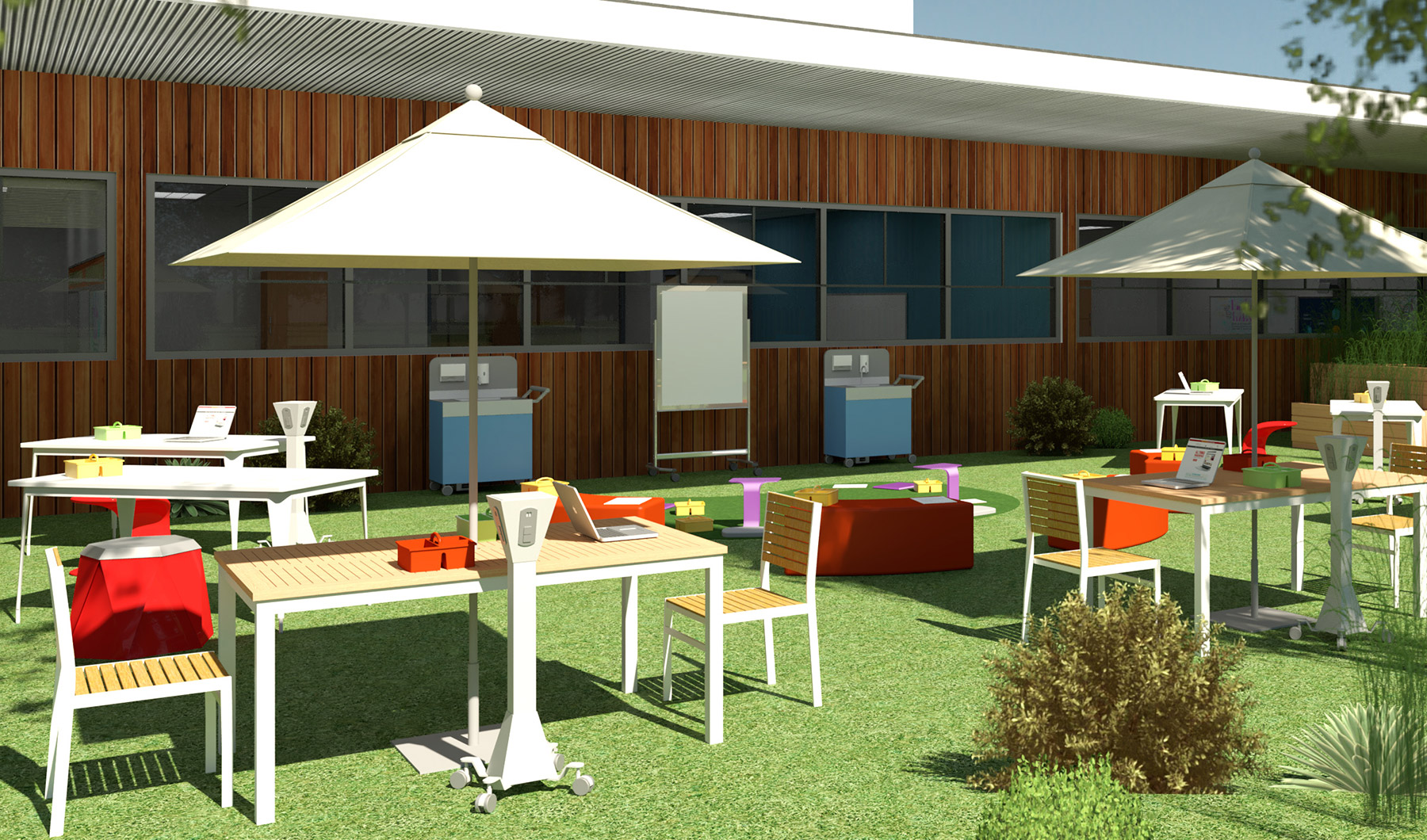 Outdoor Learning Space: Demco Interiors Portfolio