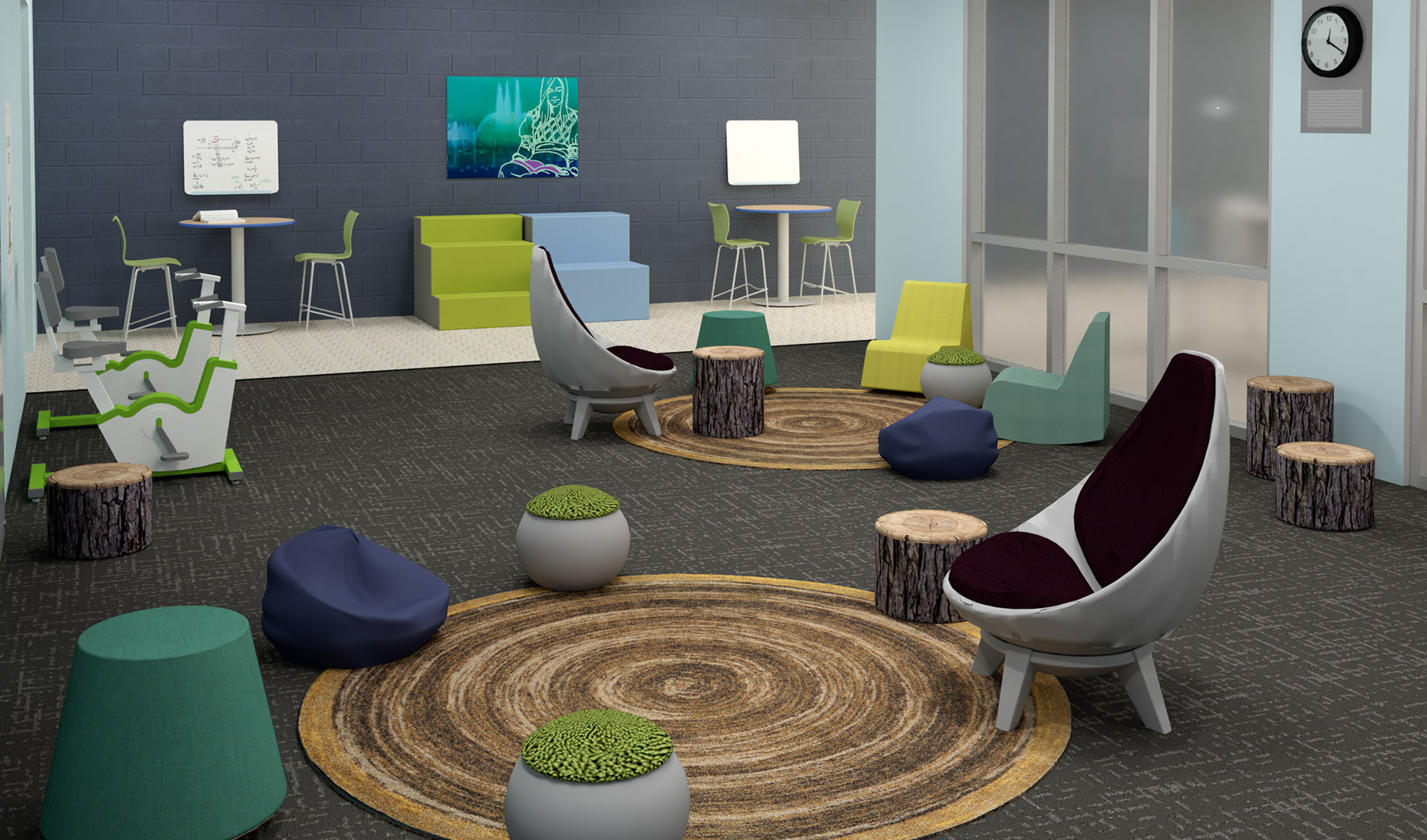 School Calming Room: Demco Interiors Portfolio and Photo Gallery