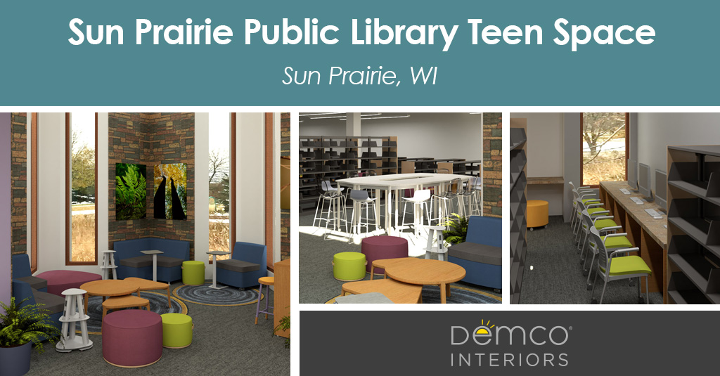 Sun Prairie Public Library Teen Space — Demco Portfolio