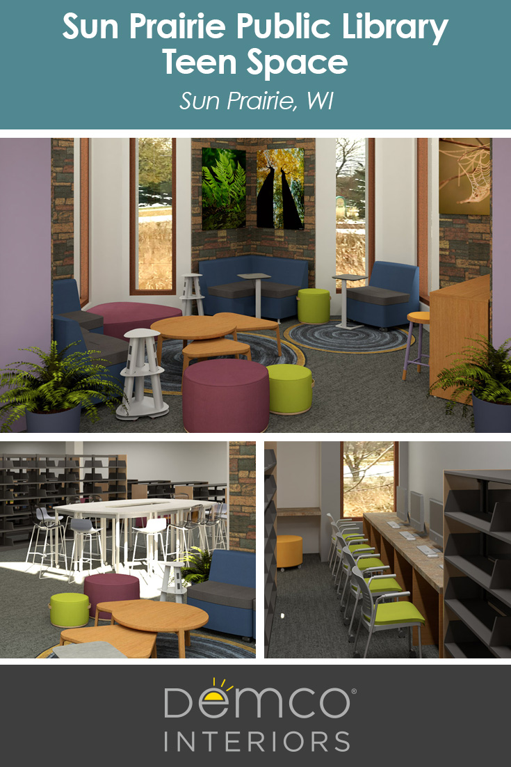 Sun Prairie Public Library Teen Space — Demco Portfolio