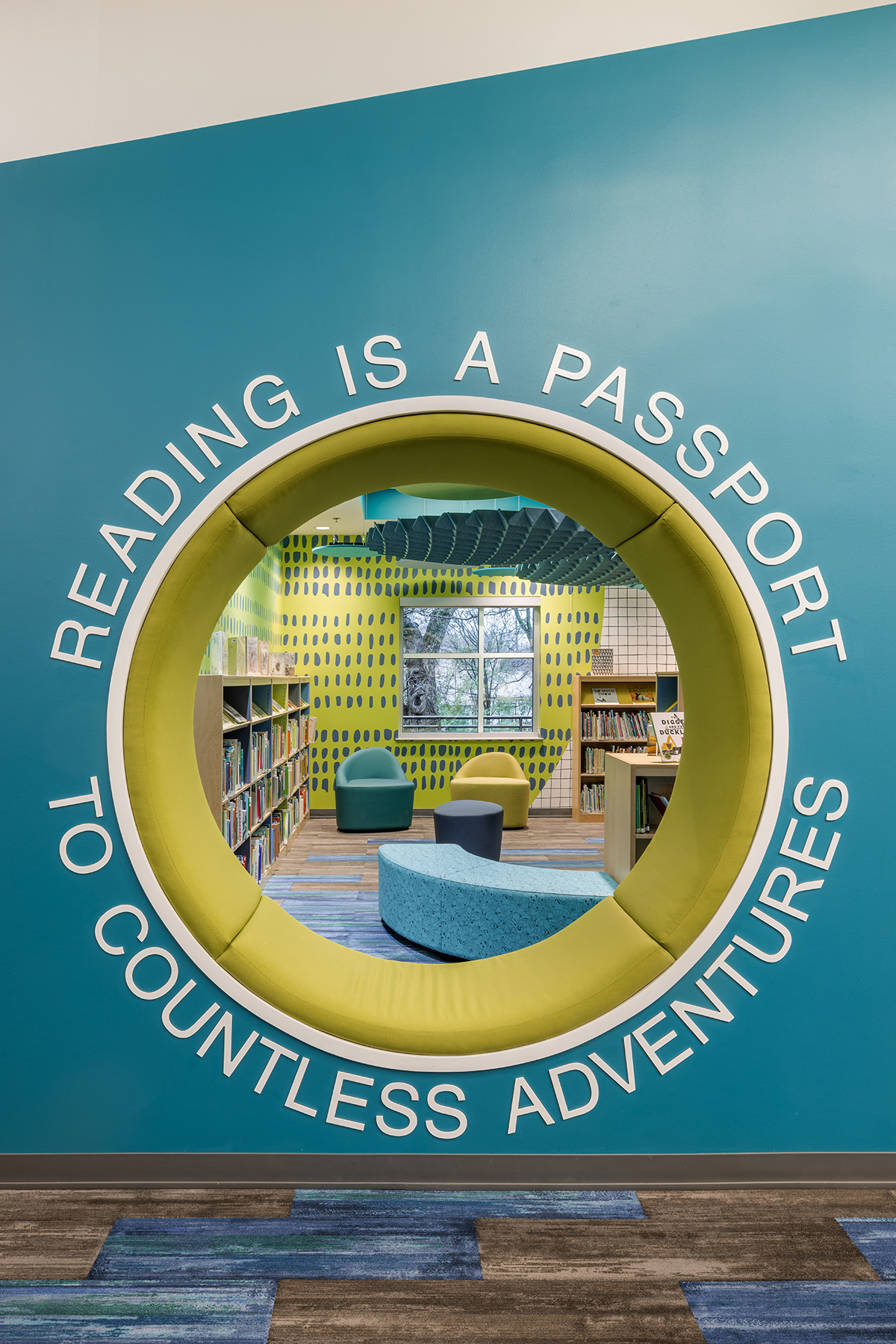 Mary Lou Reddick Public Library, TX - http://demcointeriors.com