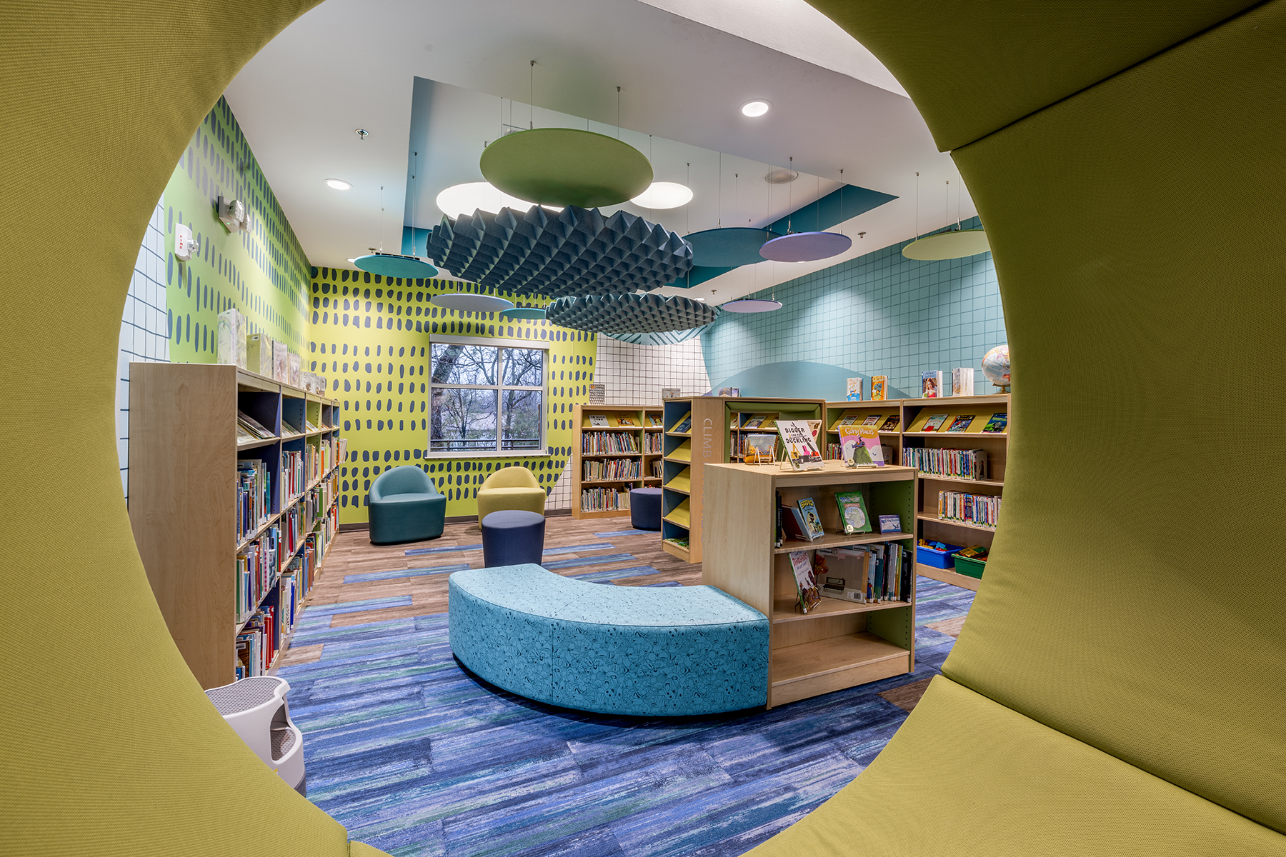 Mary Lou Reddick Public Library, TX - http://demcointeriors.com