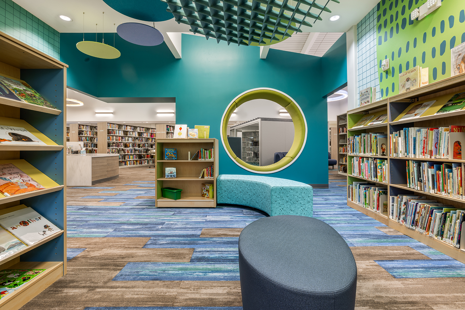 Mary Lou Reddick Public Library, TX - http://demcointeriors.com