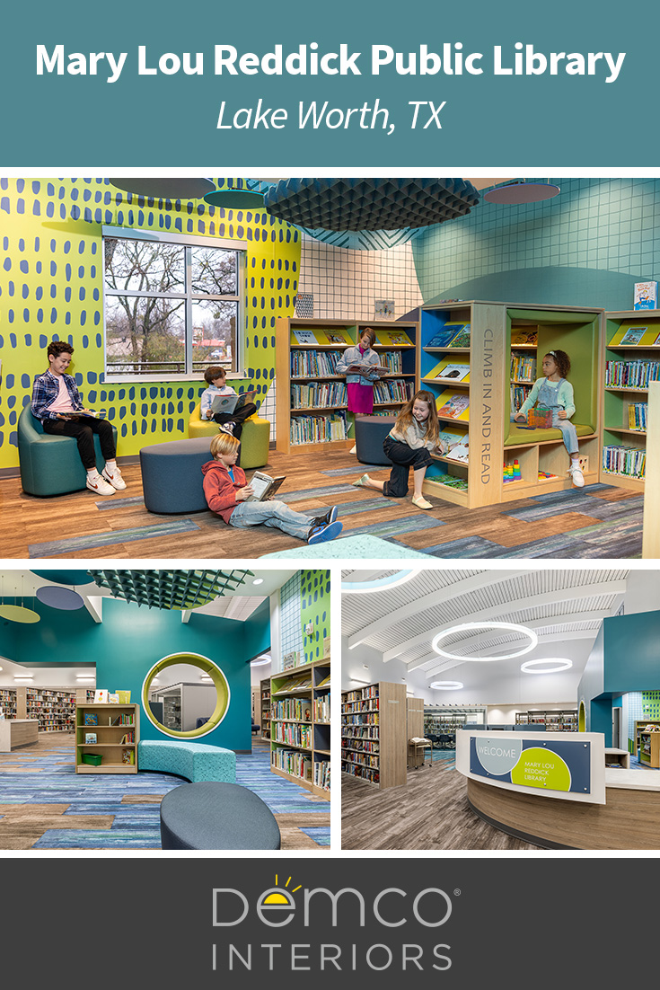 Mary Lou Reddick Public Library, TX - http://demcointeriors.com